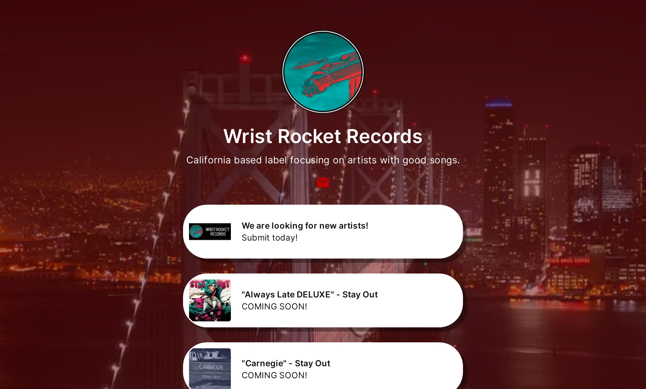 Wrist Rocket Records' Flowpage