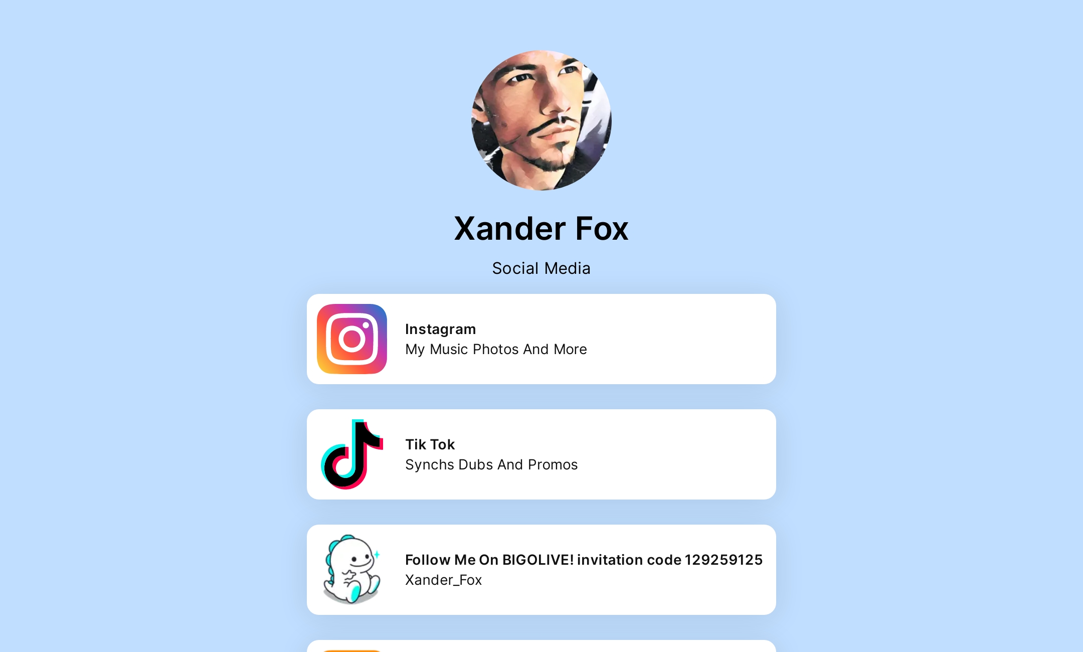 Xander Fox's Flowpage
