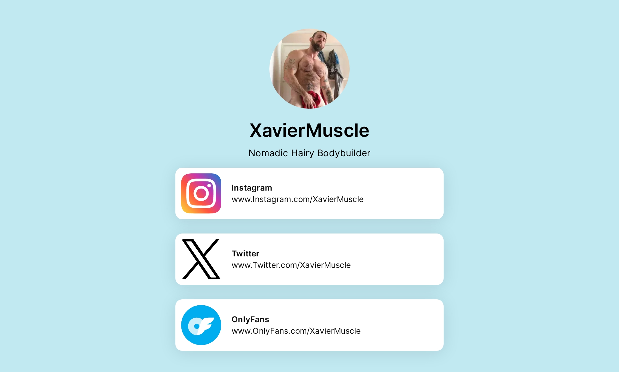 XavierMuscle's Flowpage