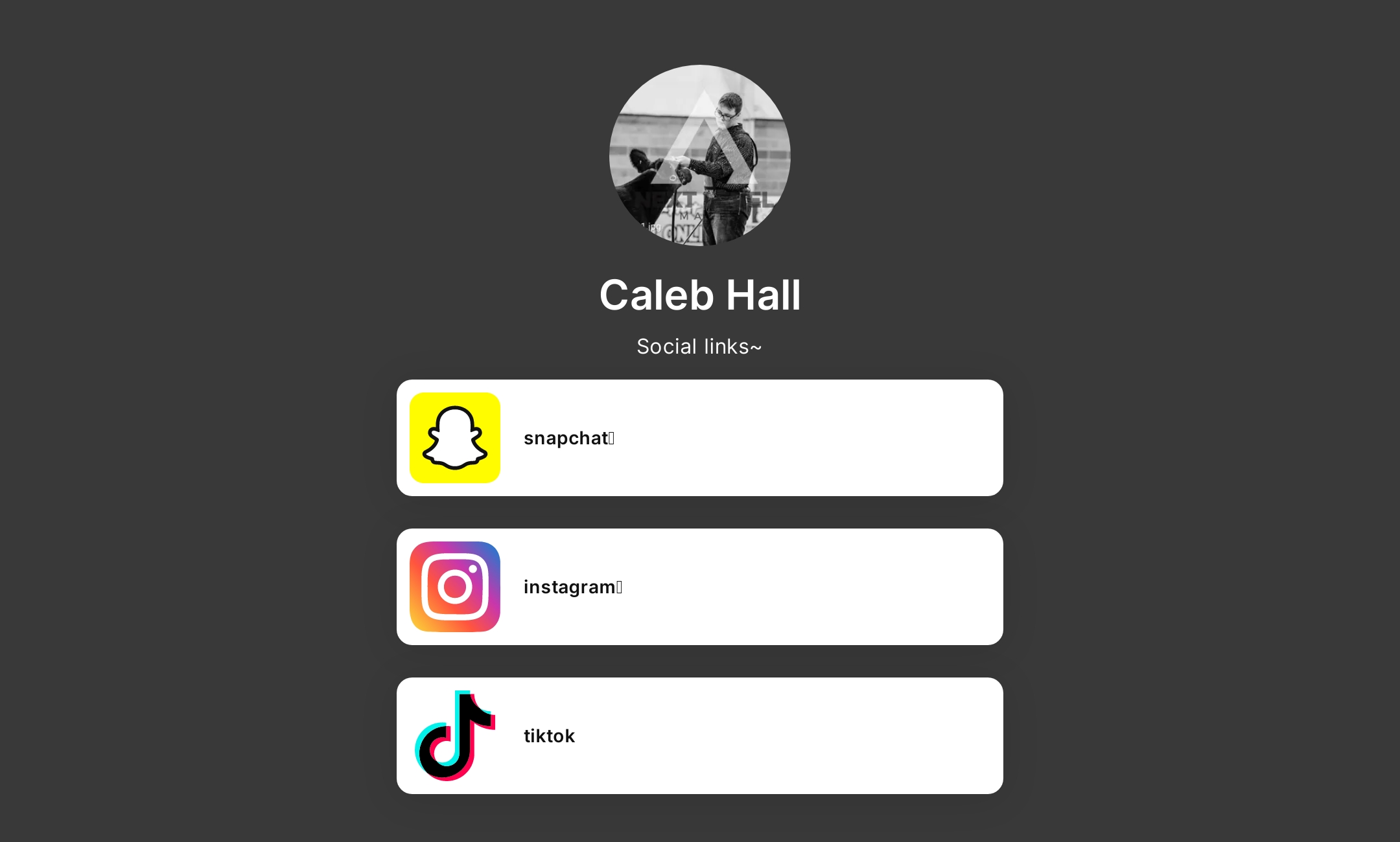 Caleb Hall's Flowpage