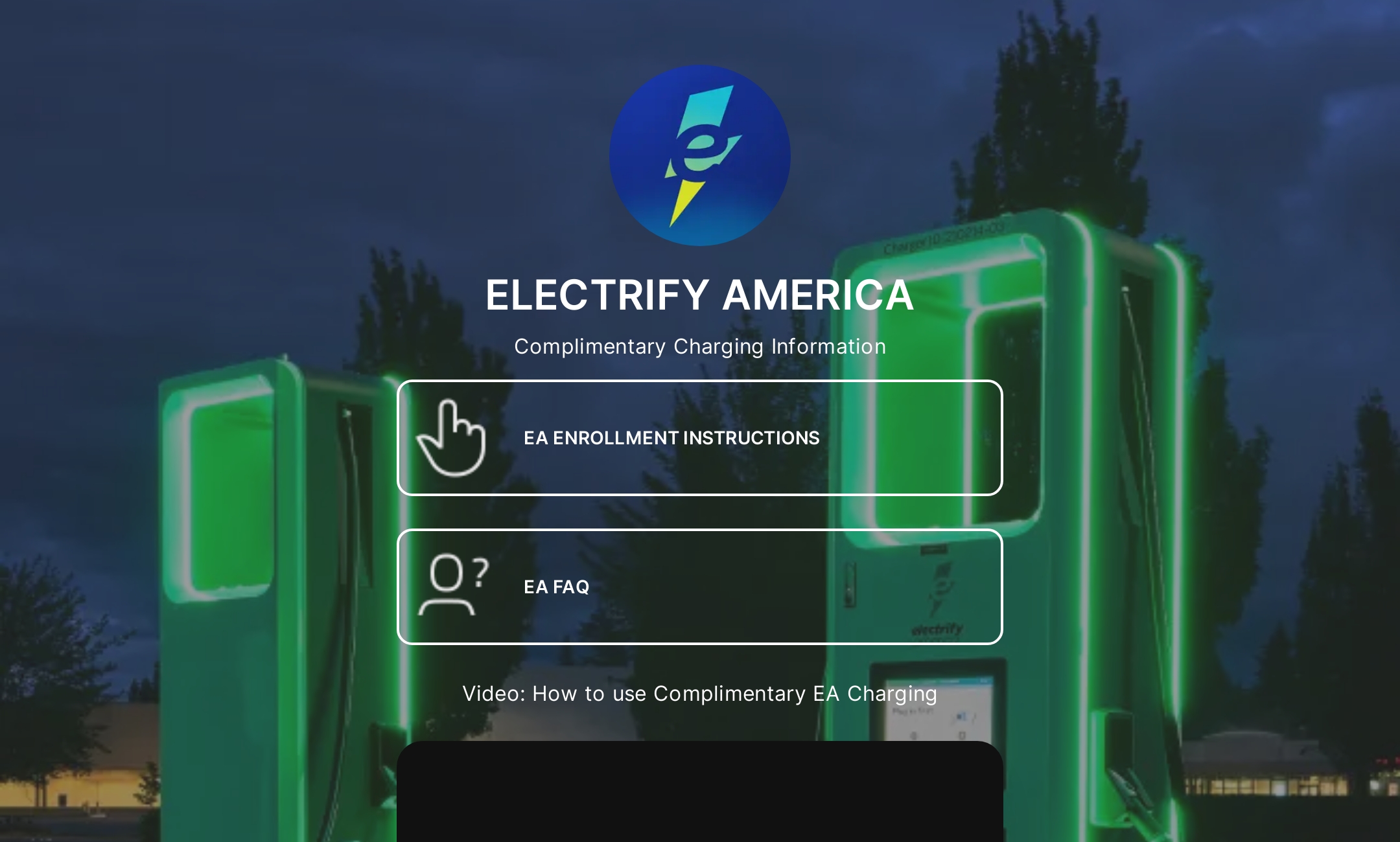 ELECTRIFY AMERICA's Flowpage