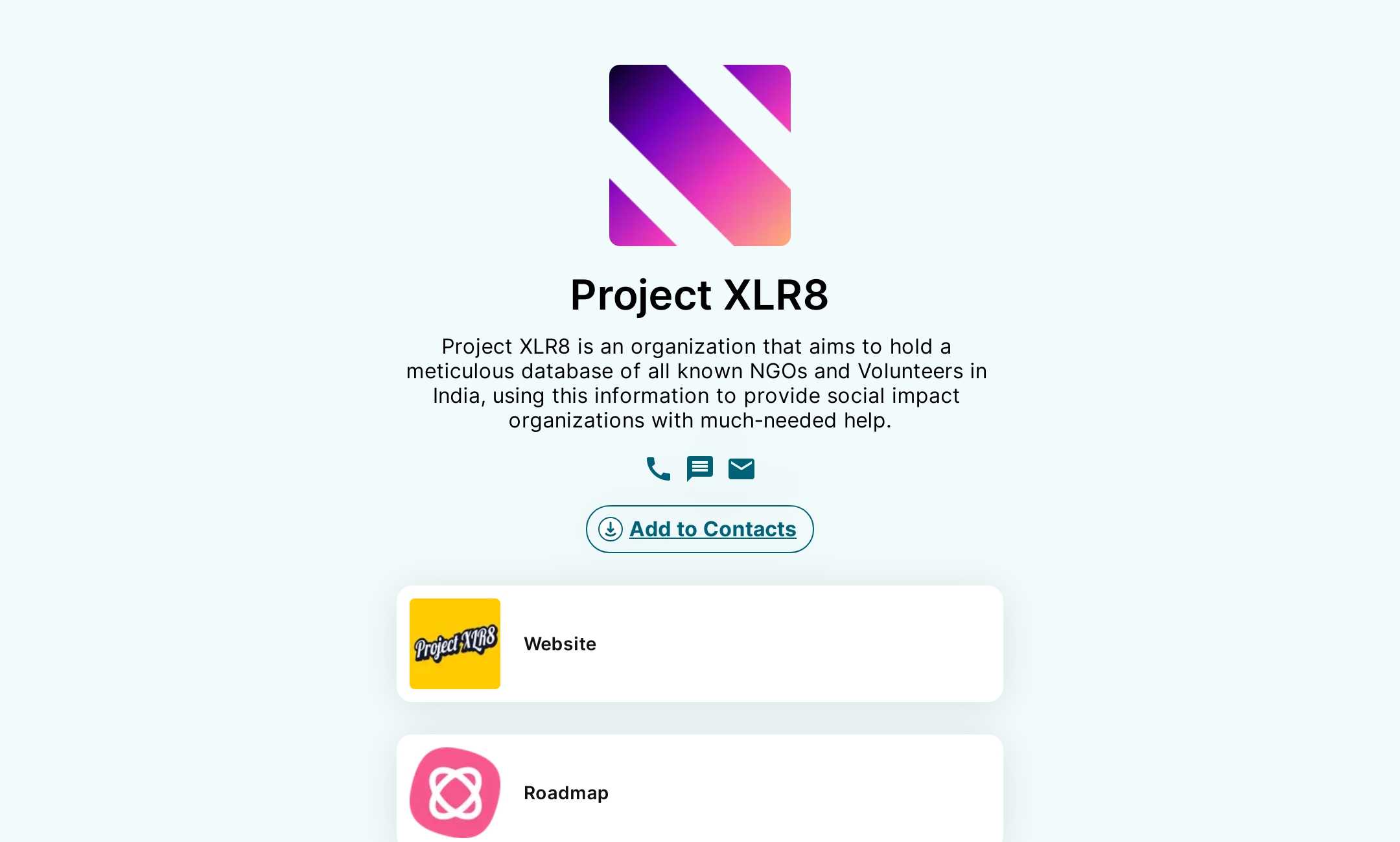Project XLR8's Flowpage