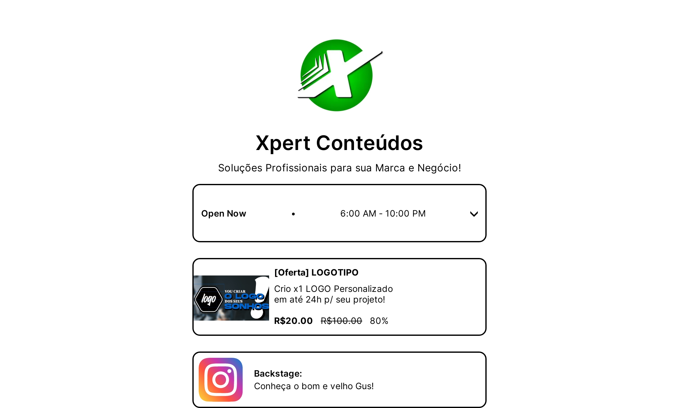 Xpert Conteúdos' Flowpage