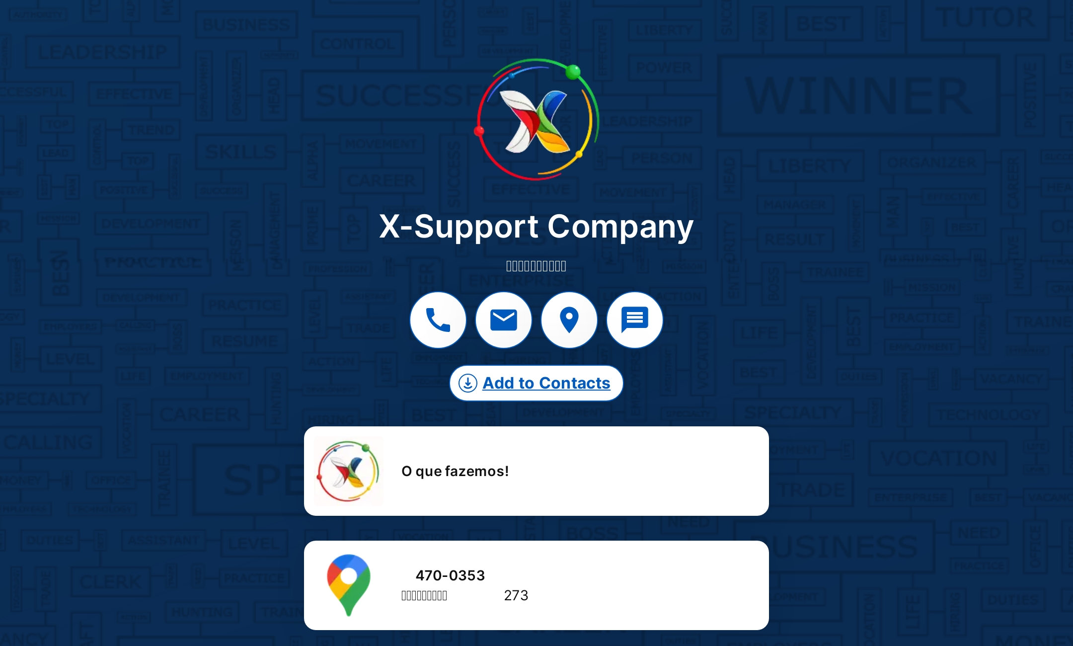X-Support Company's Flowpage