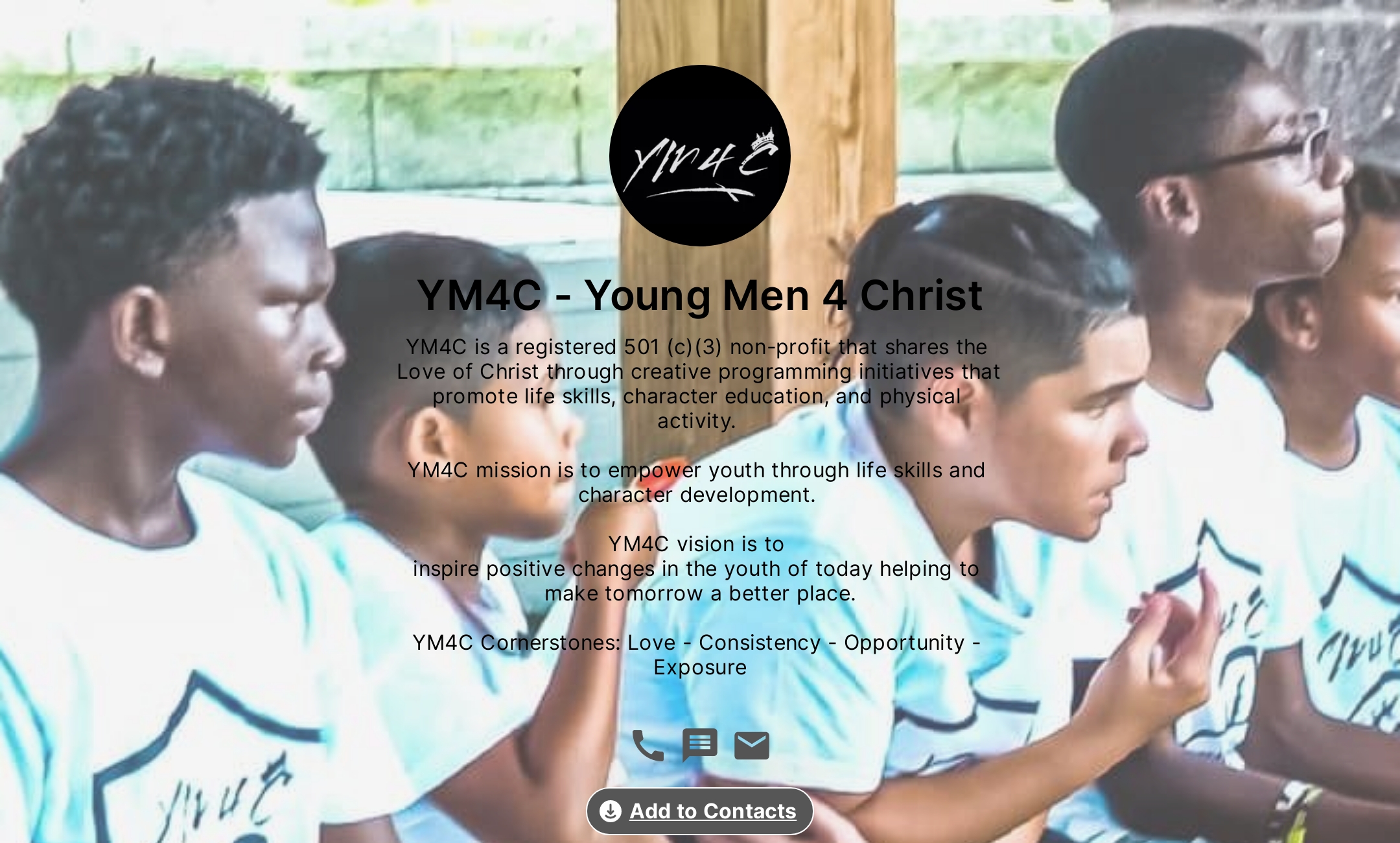 YM4C - Young Men 4 Christ 's Flowpage