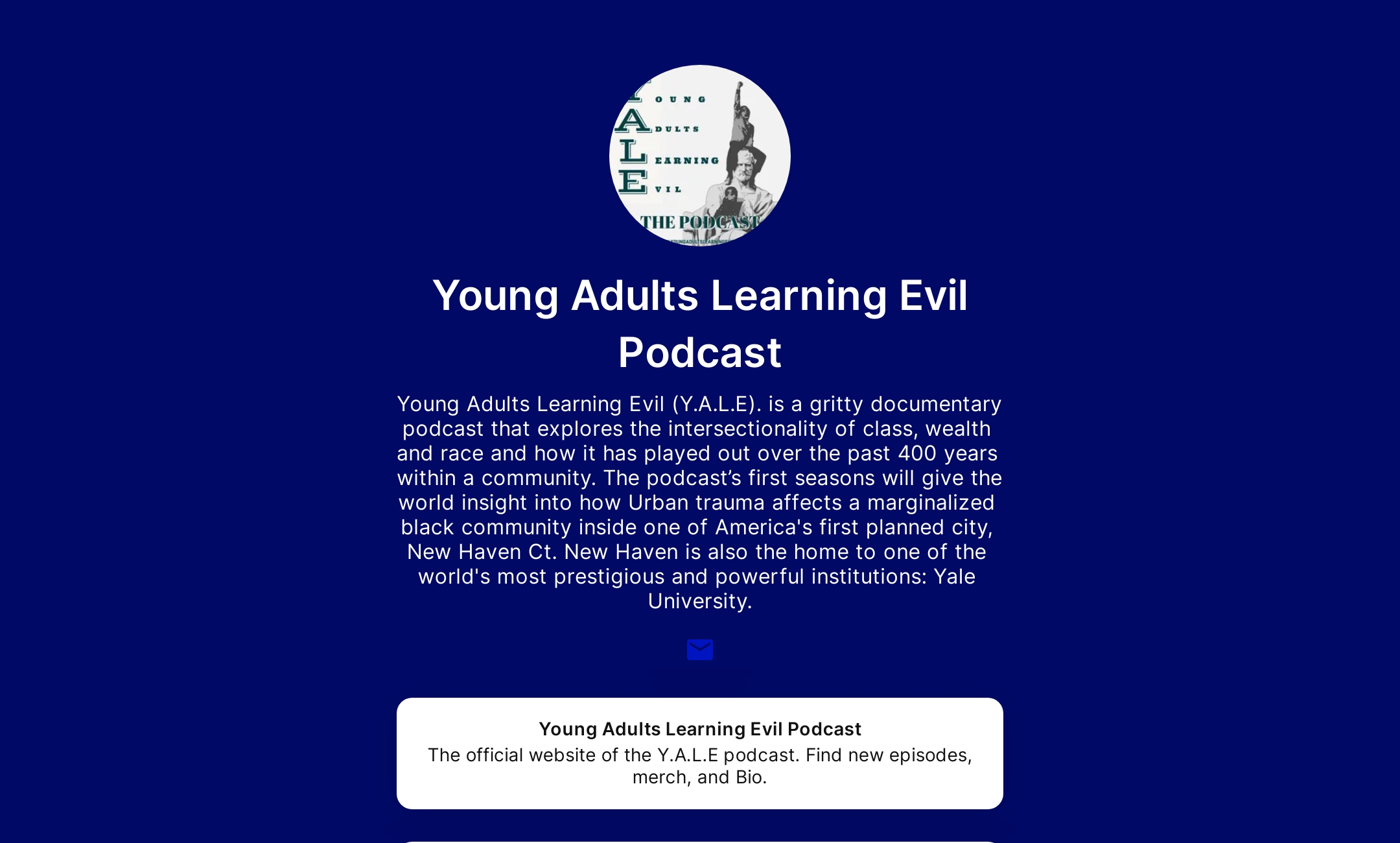 Young Adults Learning Evil Podcast's Flowpage