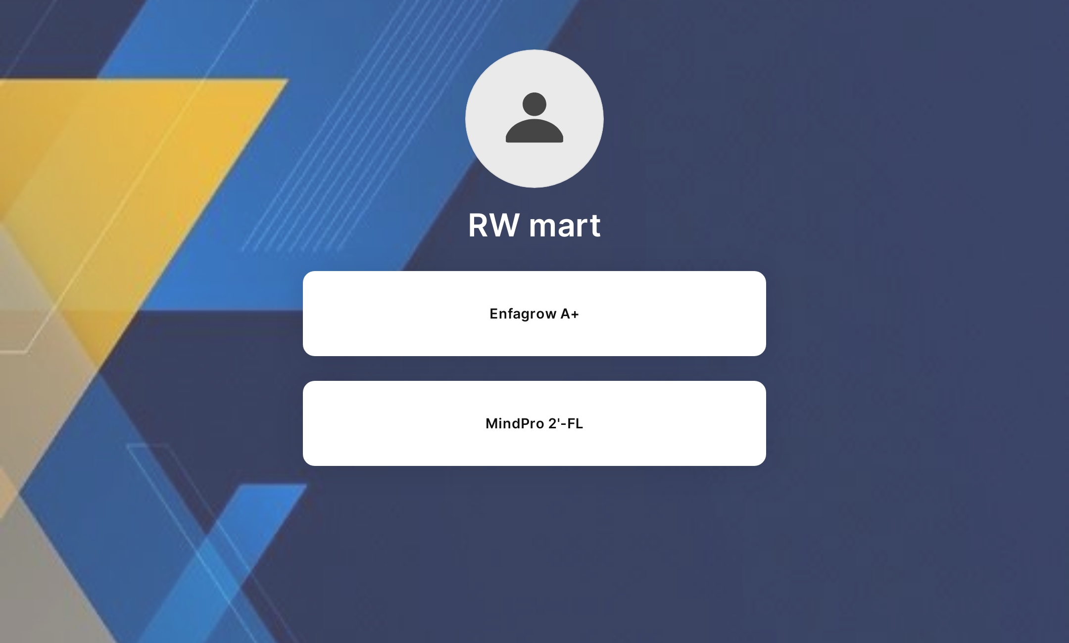 RW mart's Flowpage