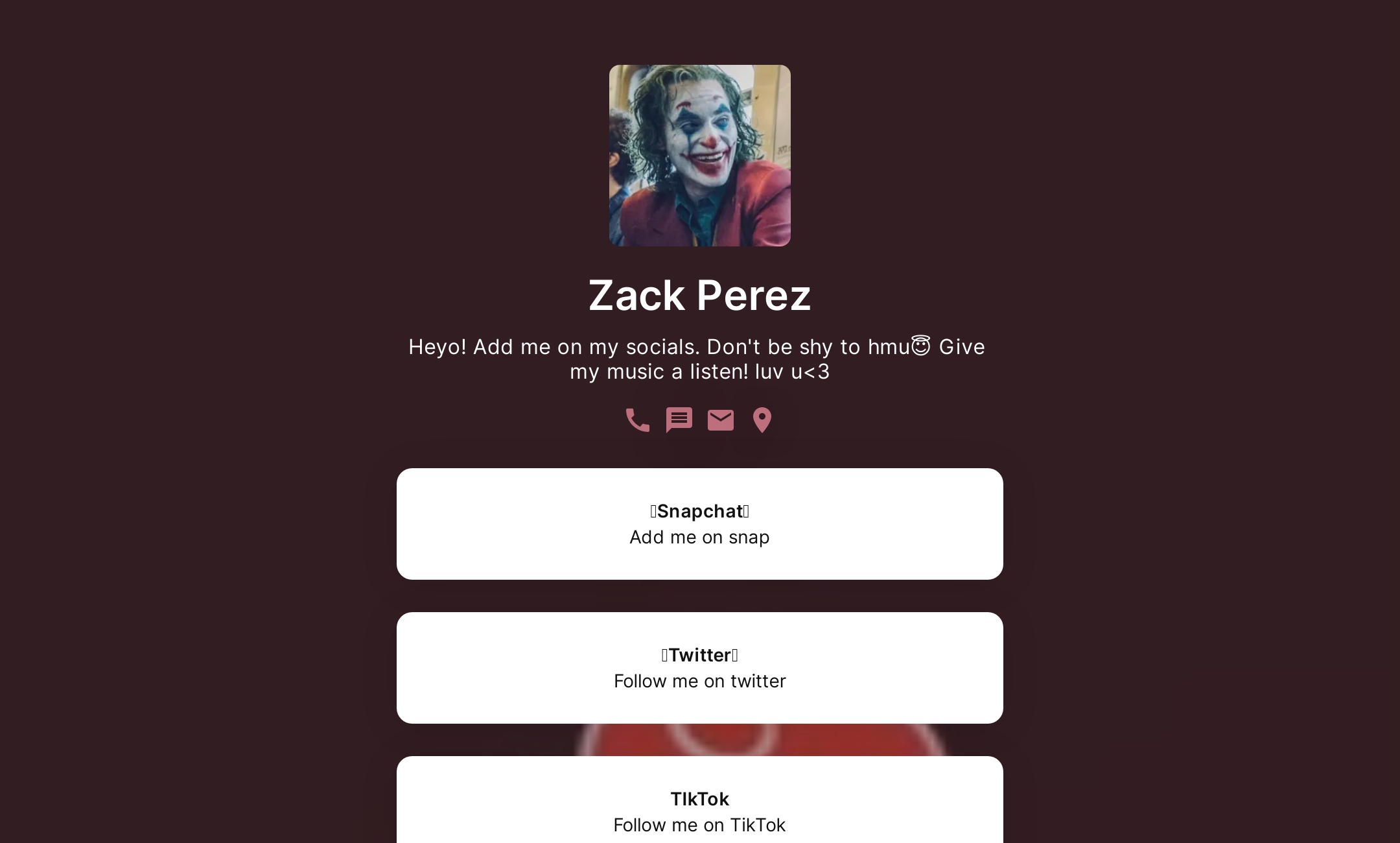 Zack Perez's Flowpage