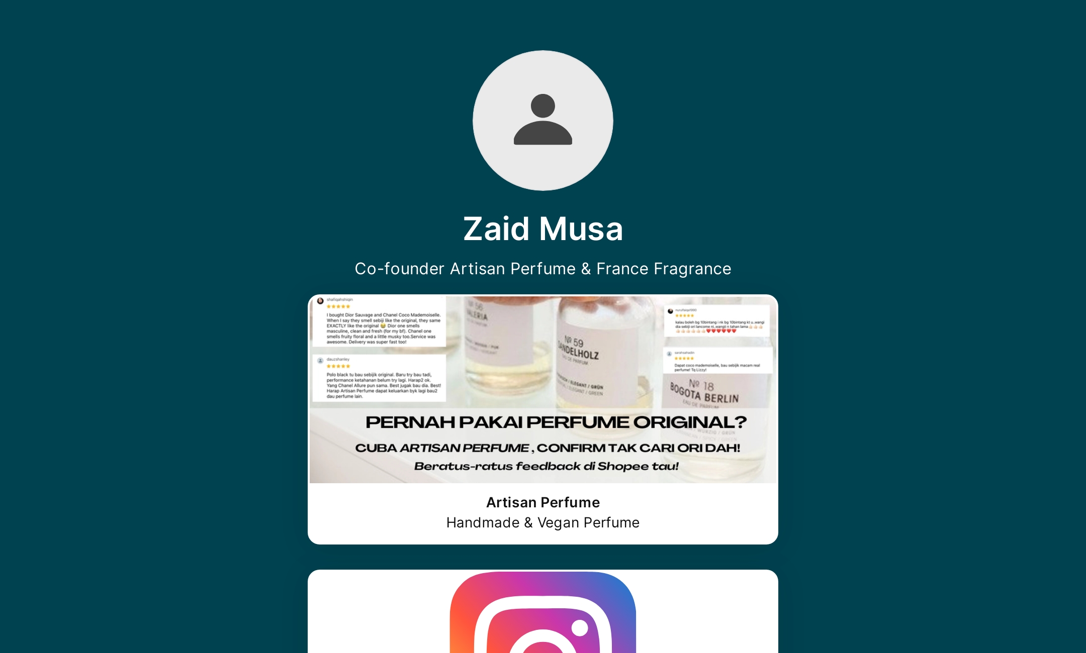 Zaid Musa's Flowpage