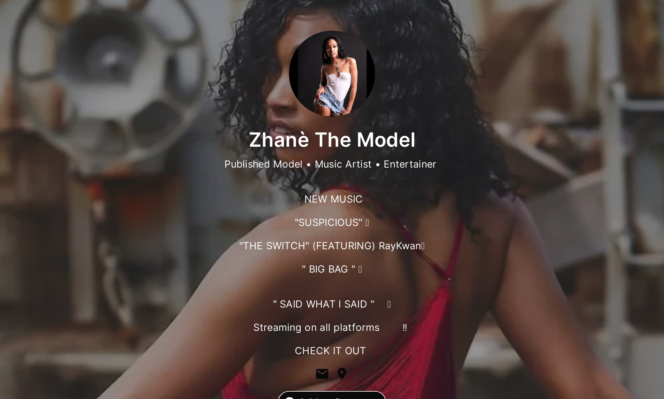 Zhanè The Model 's Flowpage