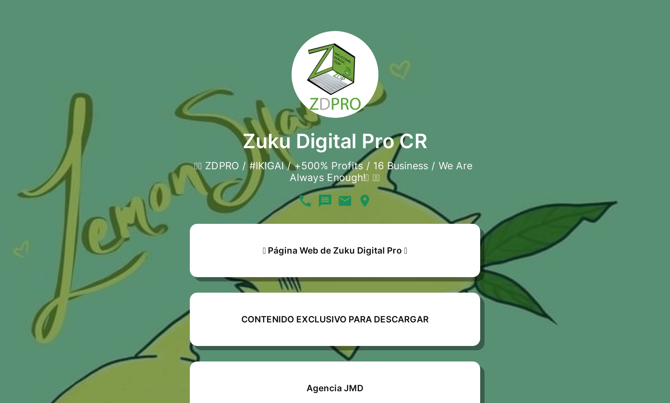 Zuku Digital Pro CR's Flowpage