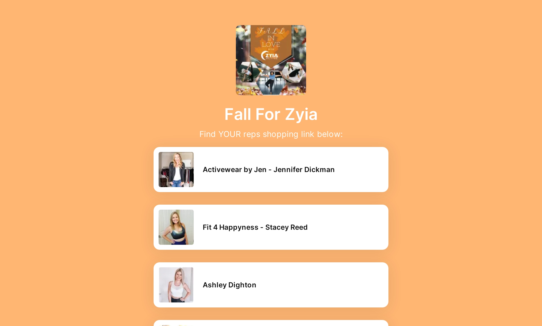 Fall For Zyia's Flowpage