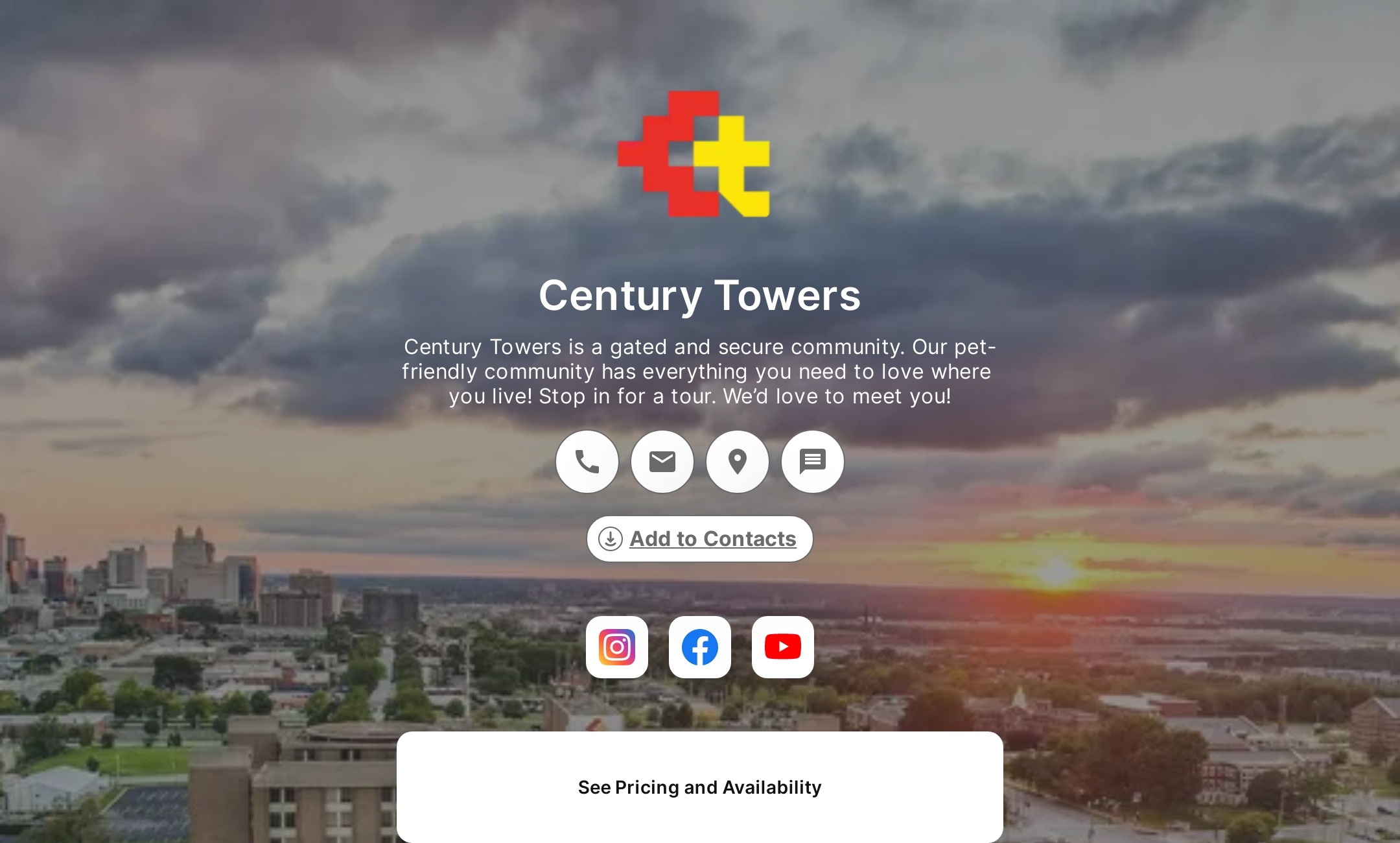 Century Towers' Flowpage