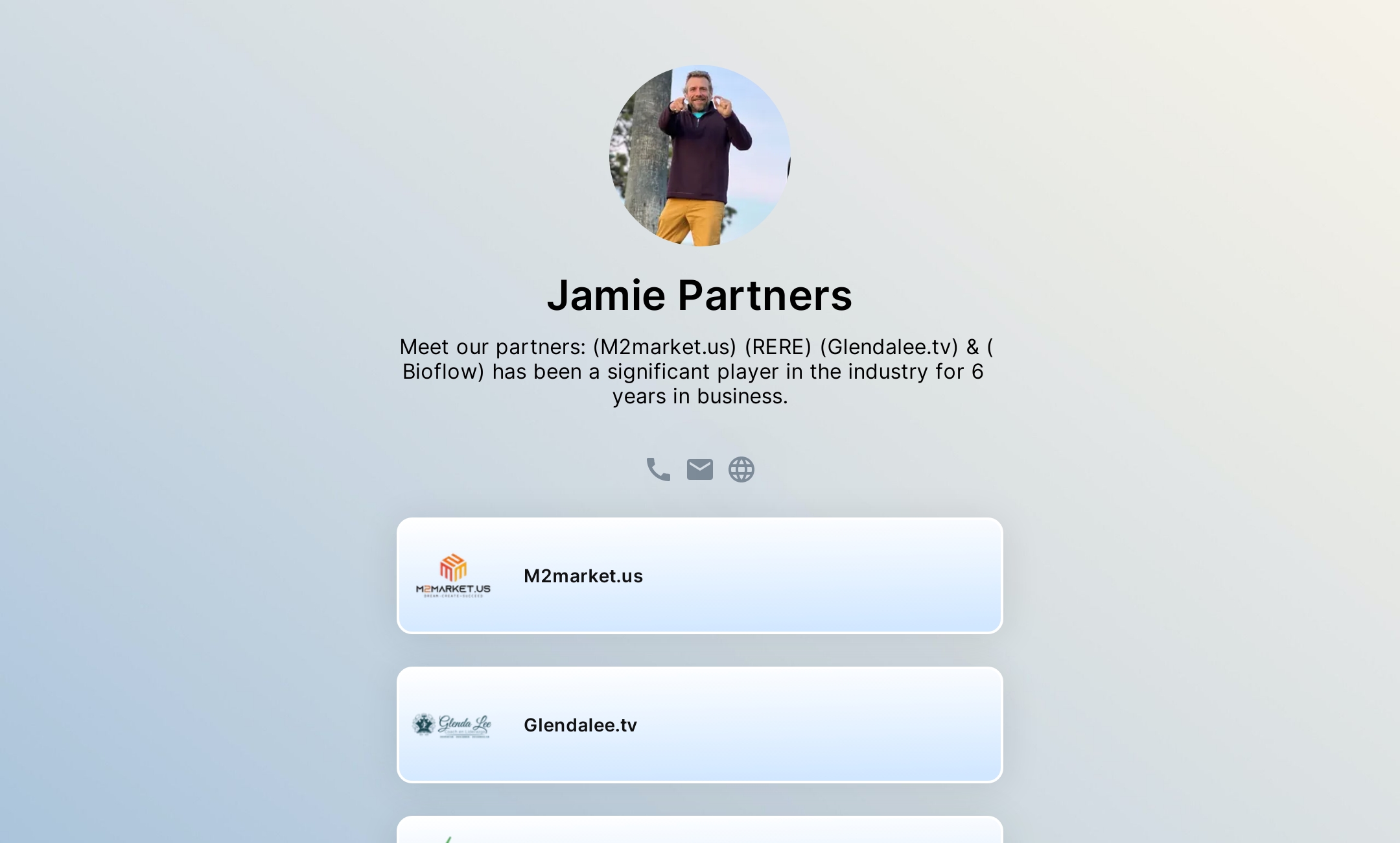 Jamie Partners' Flowpage