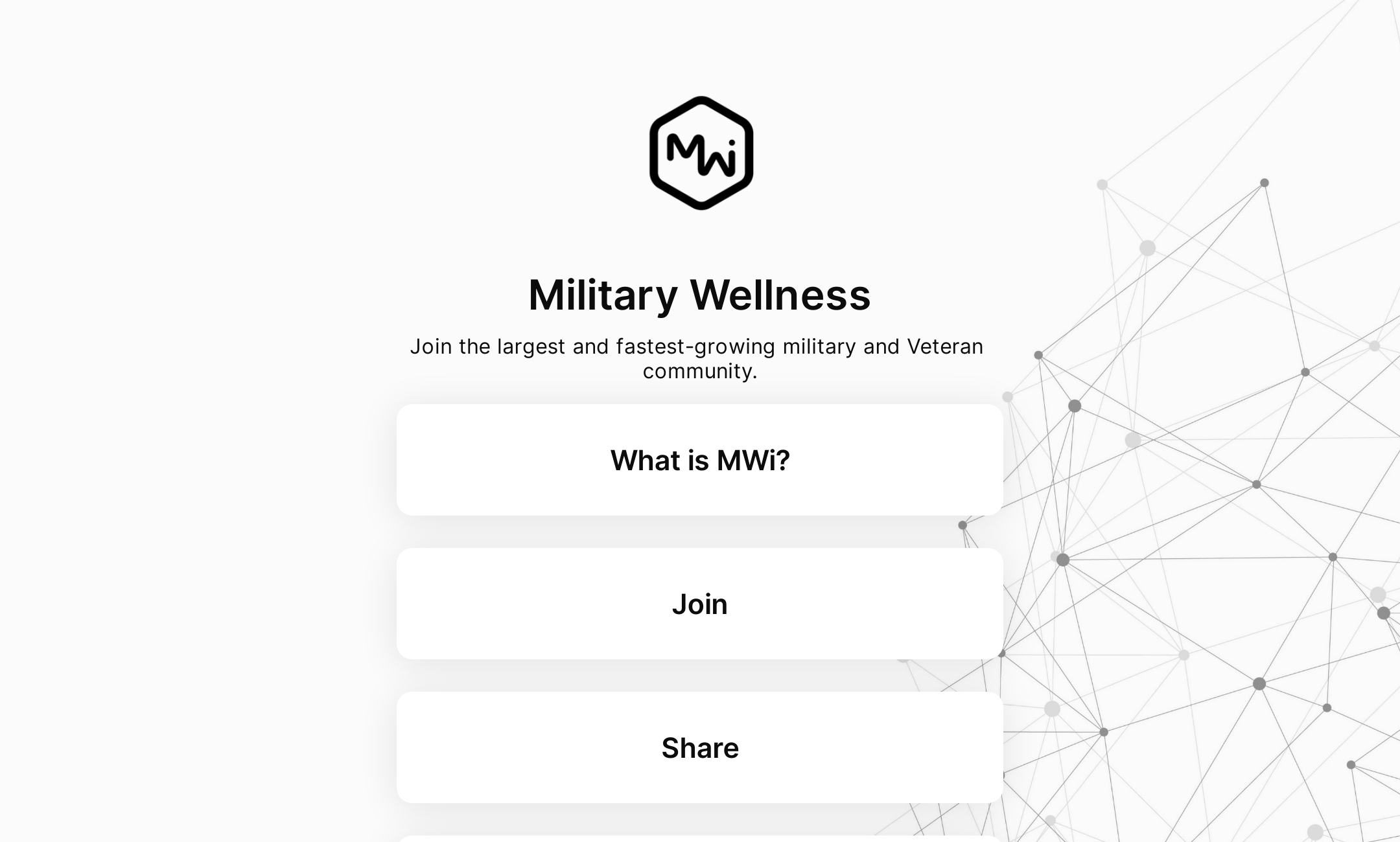 Military Wellness' Flowpage
