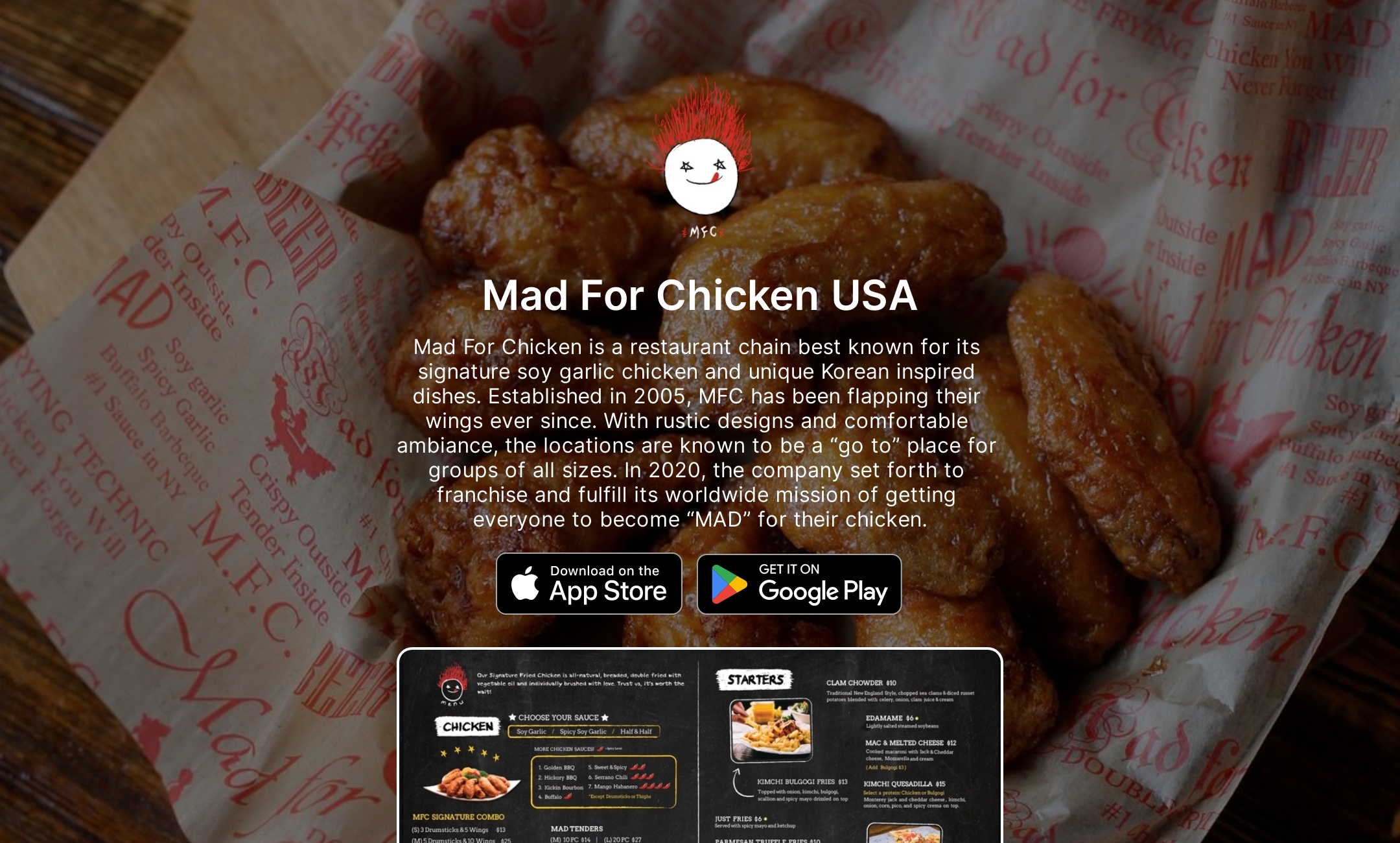 Mad For Chicken USA's Flowpage