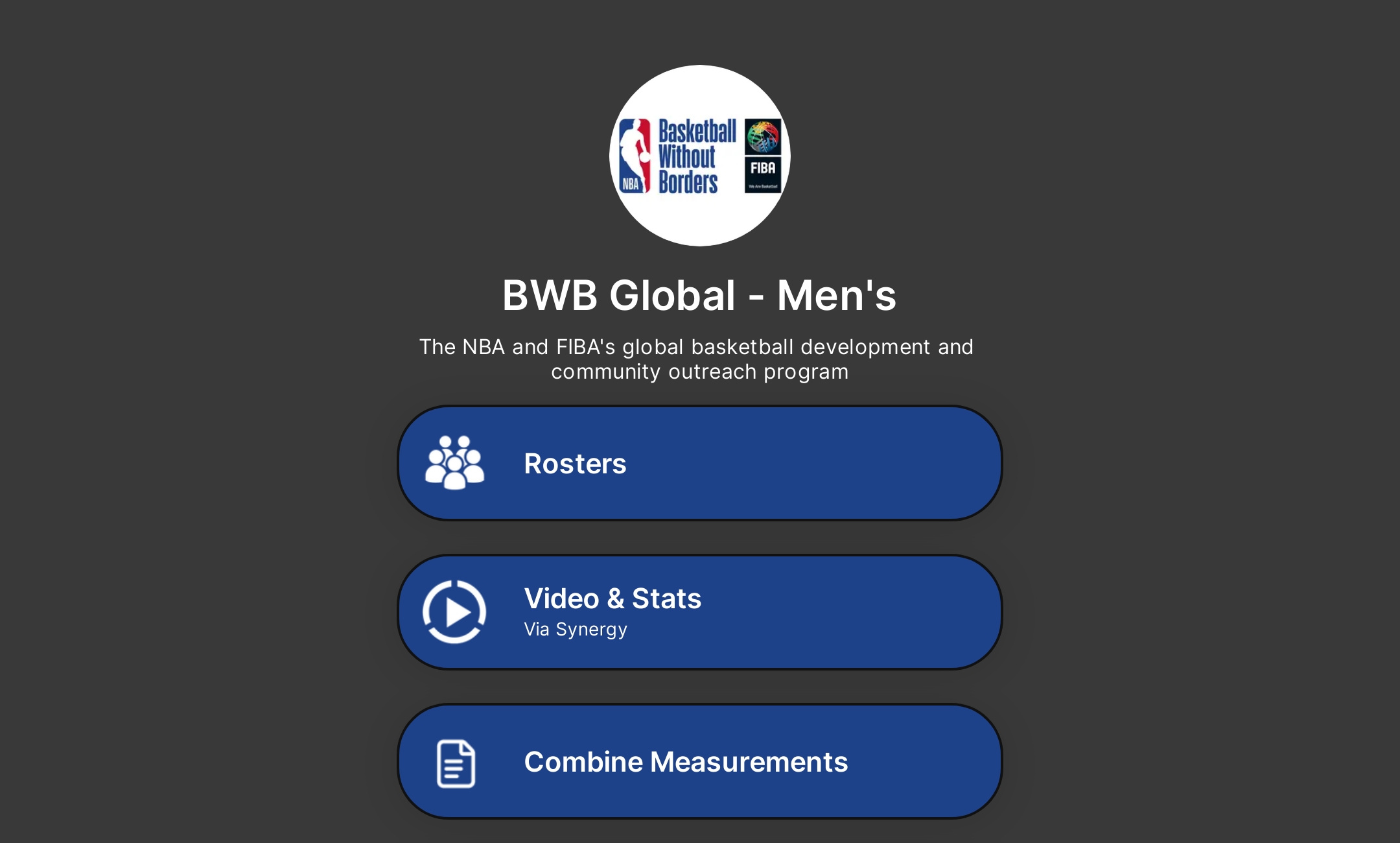 BWB Global - Men's 2024