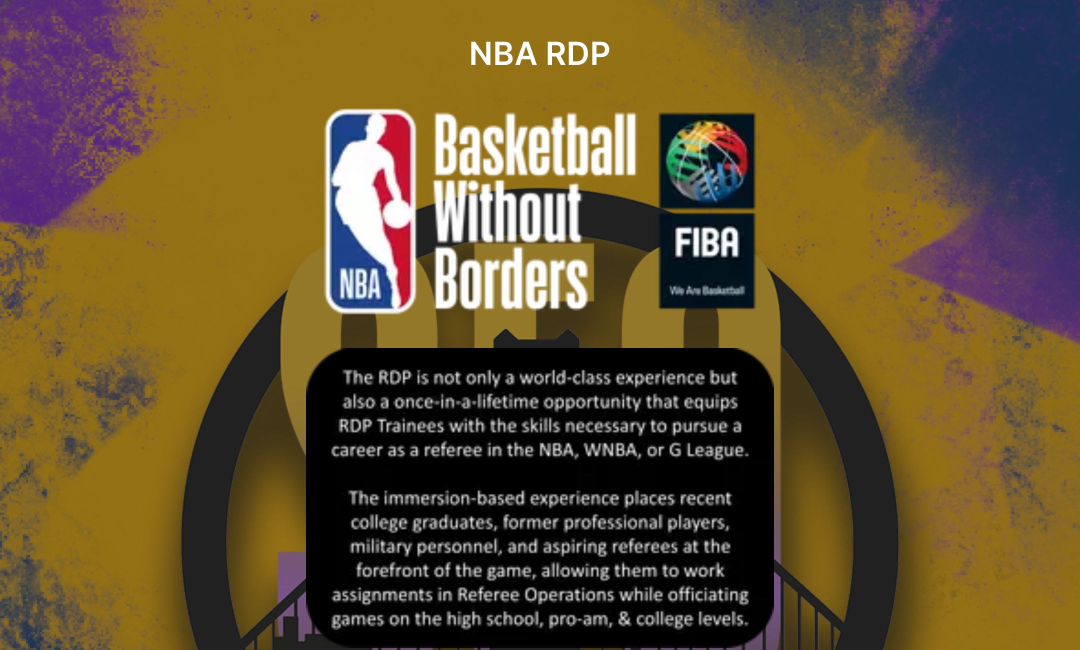 NBA RDP's Flowpage