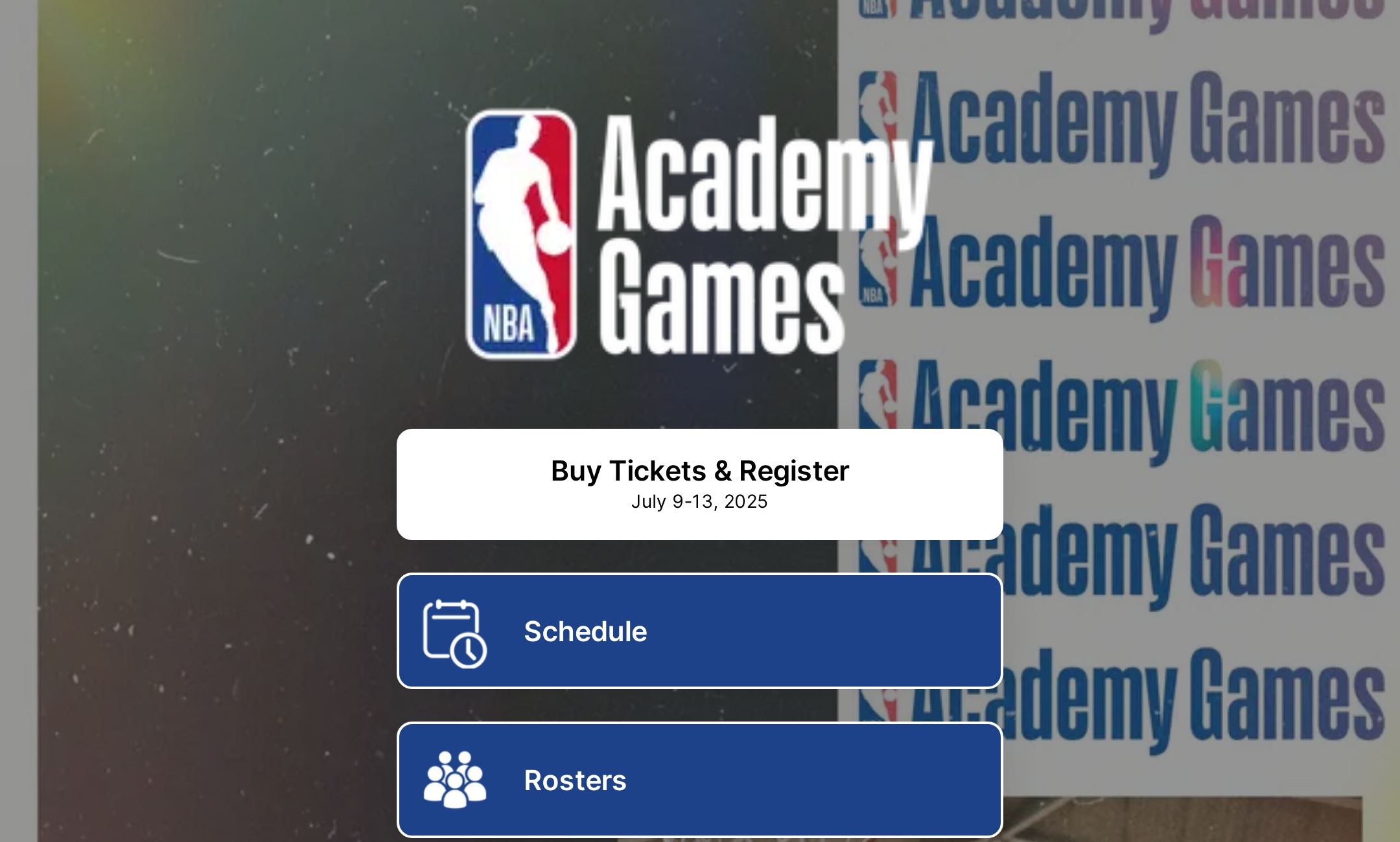 NBA Academy Games 2025