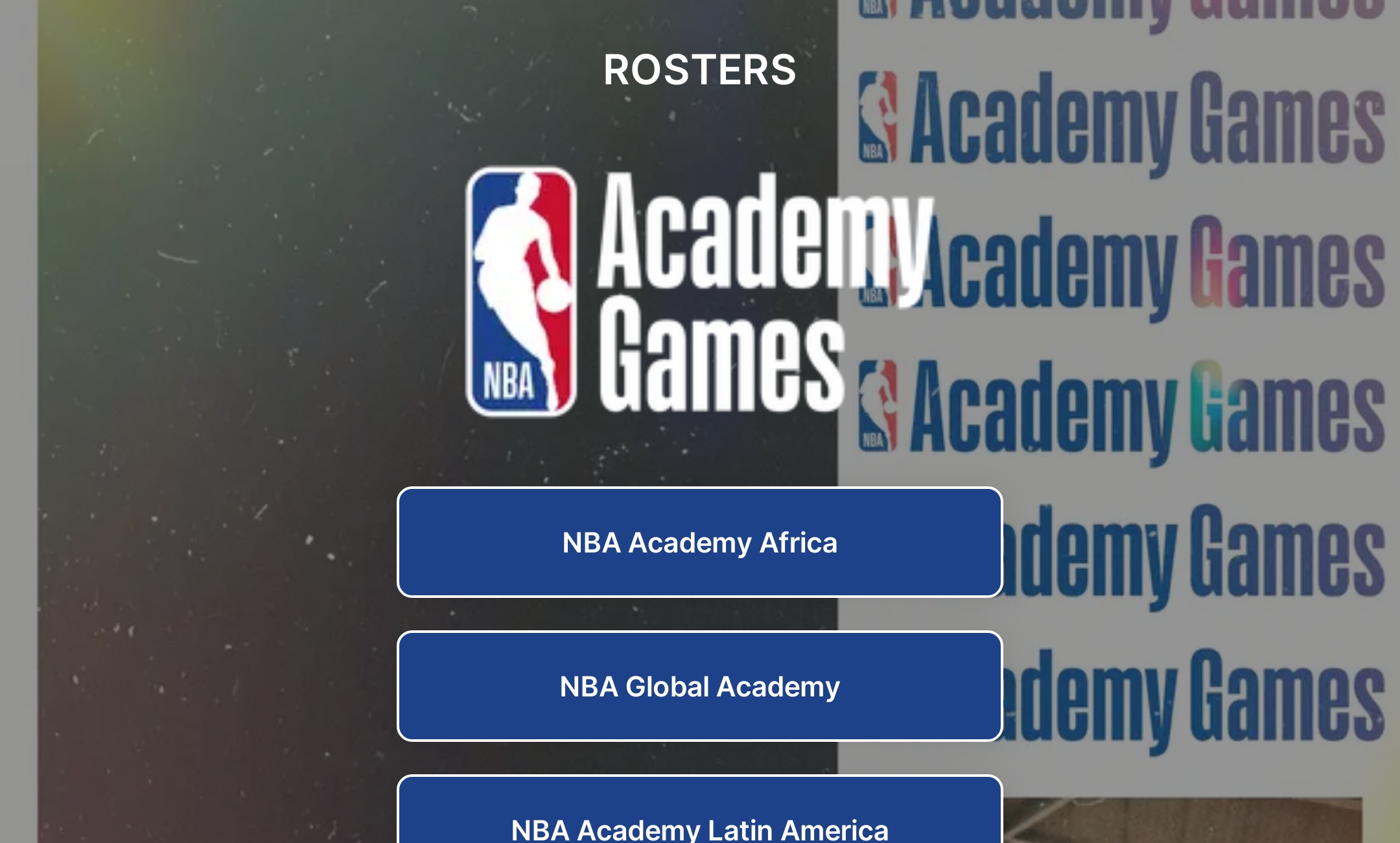NBA Academy Games 2025