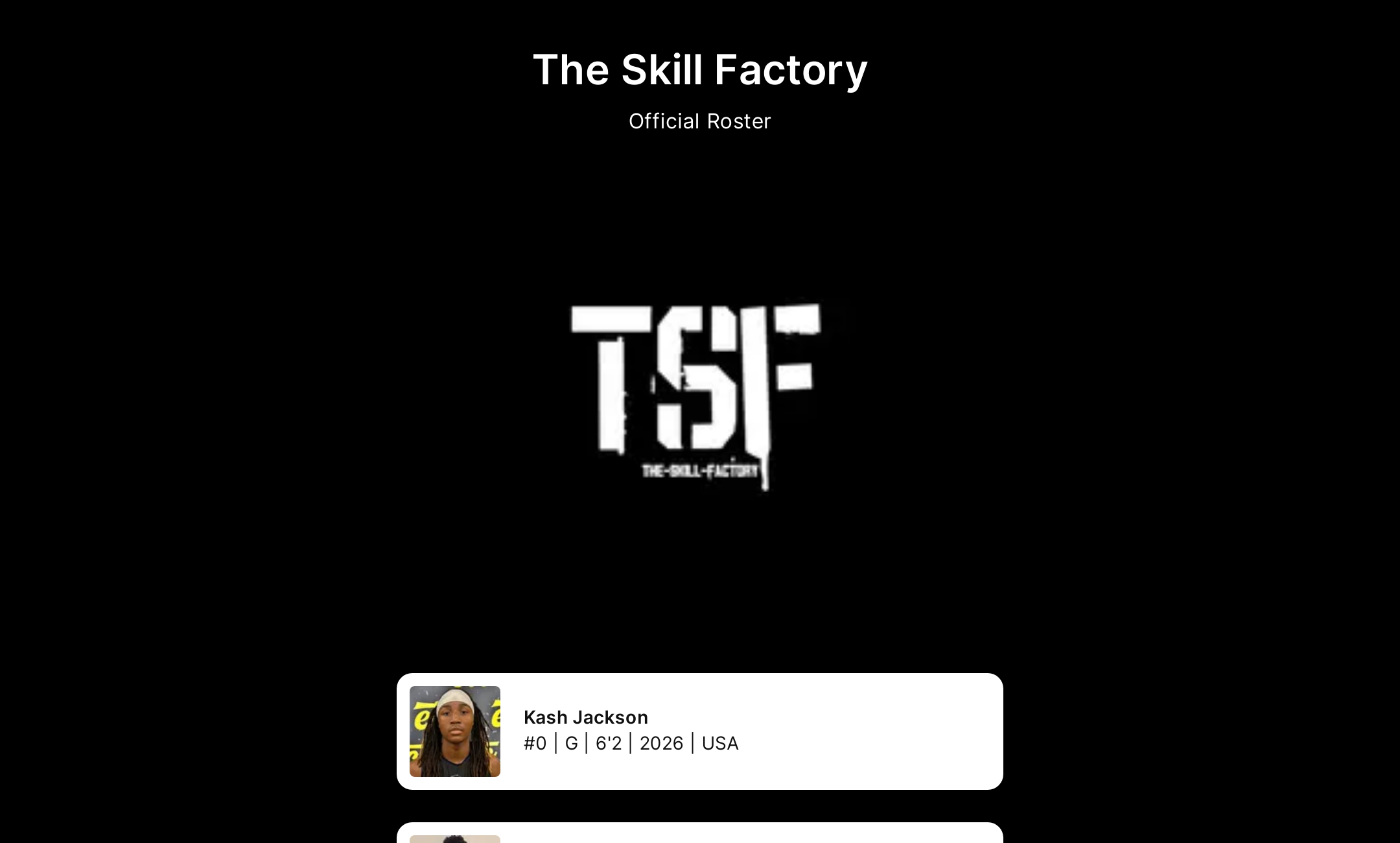 The Skill Factory's Flowpage