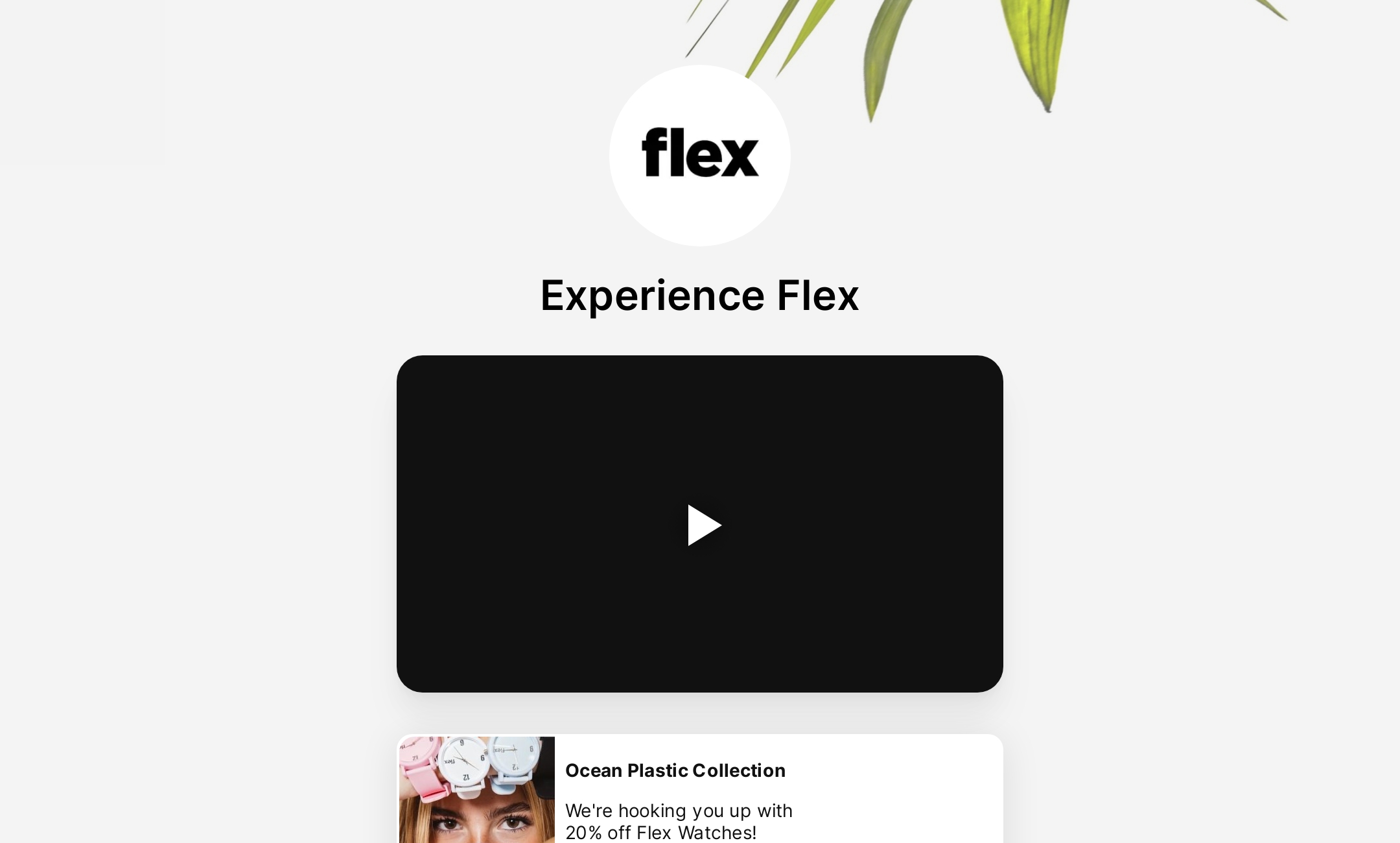 The Experientials - Flex Watches