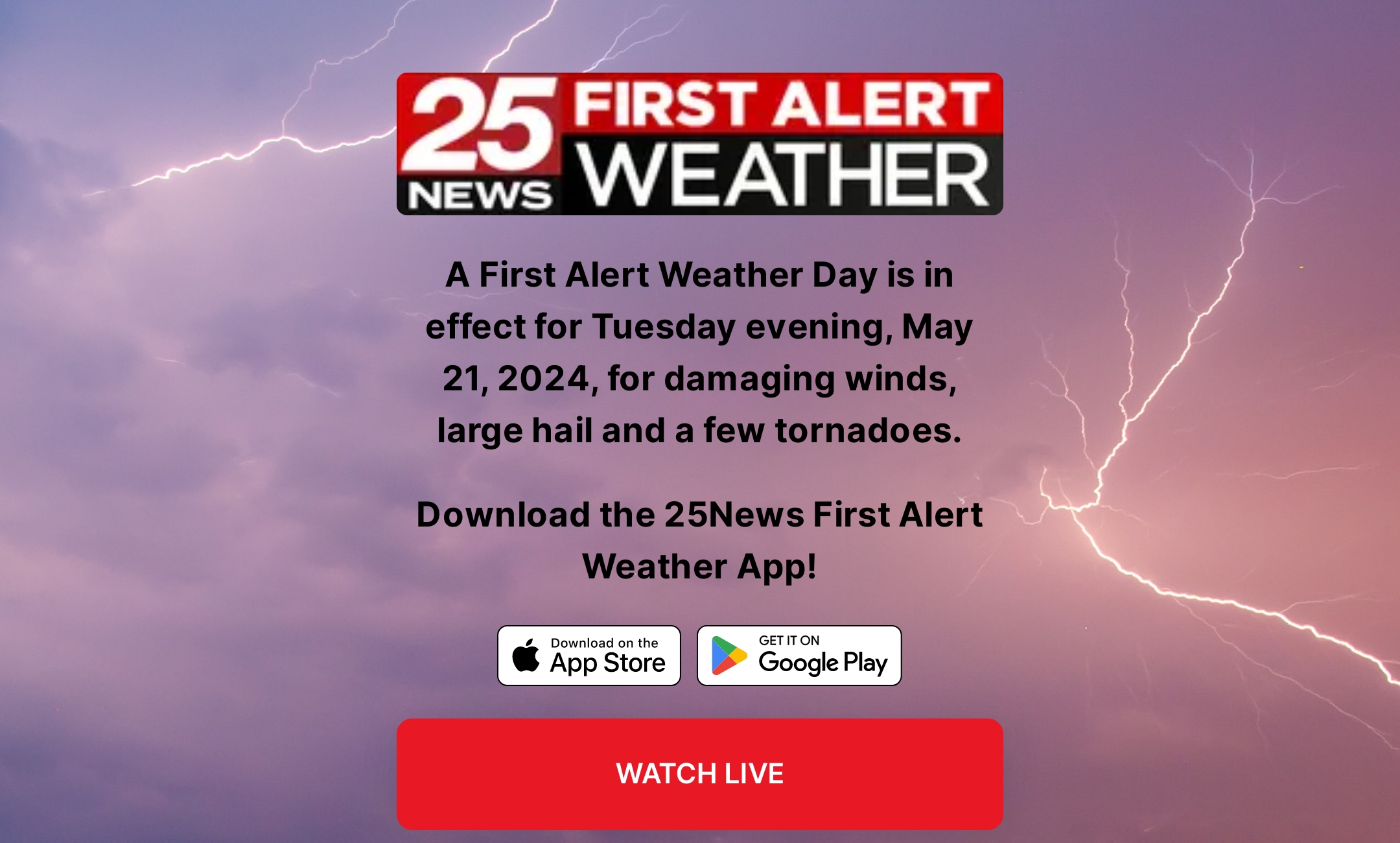 25News First Alert Weather Day