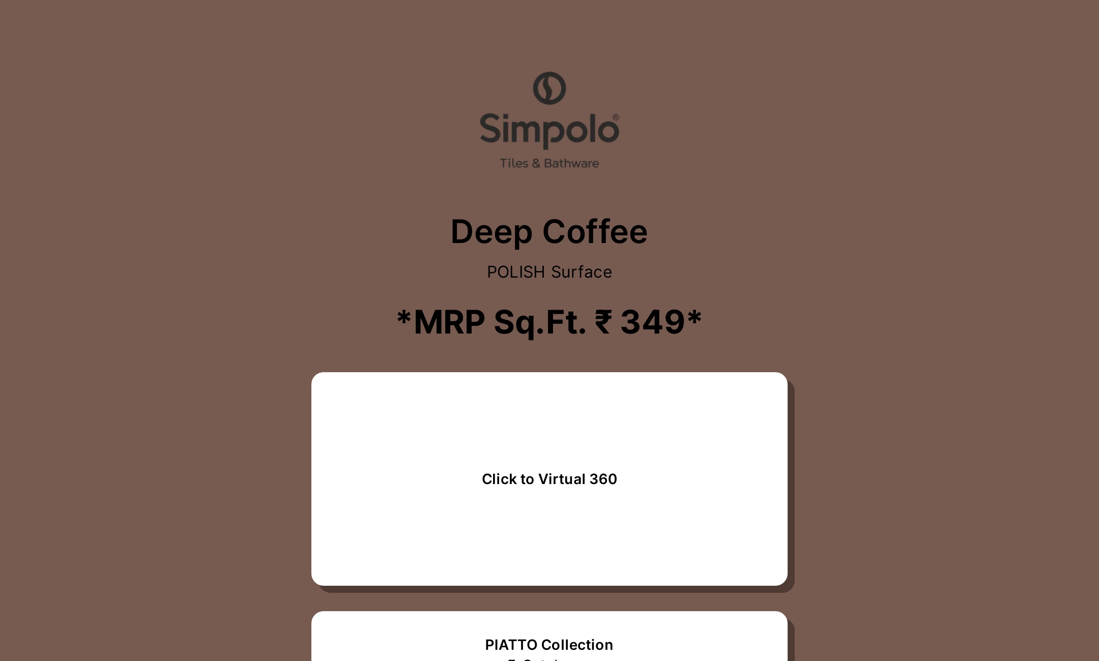 Simpolo Ceramics :: VIRTUAL 360