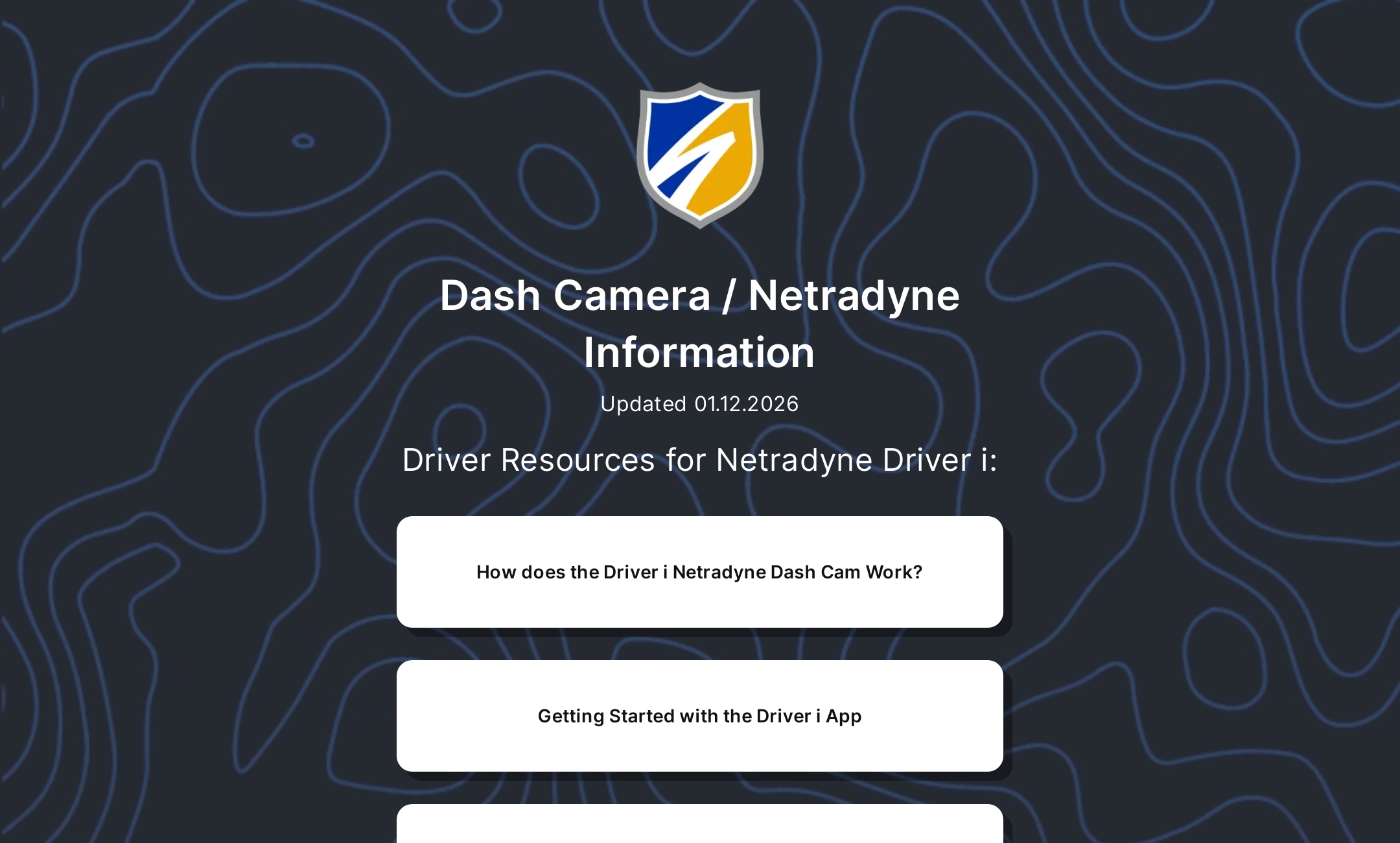 Dash Camera / Netradyne Information's Flowpage