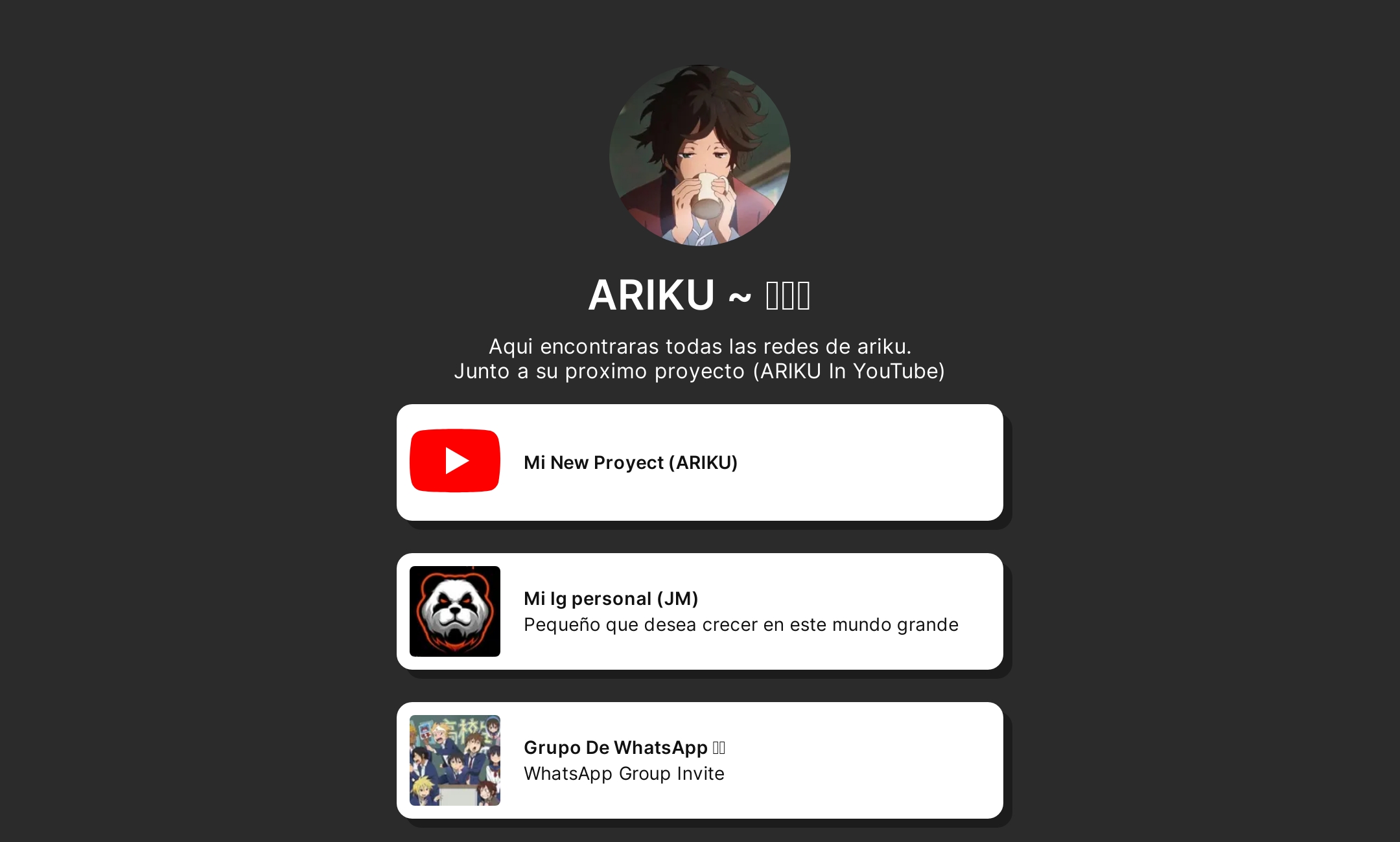 ARIKU ~ オタク's Flowpage