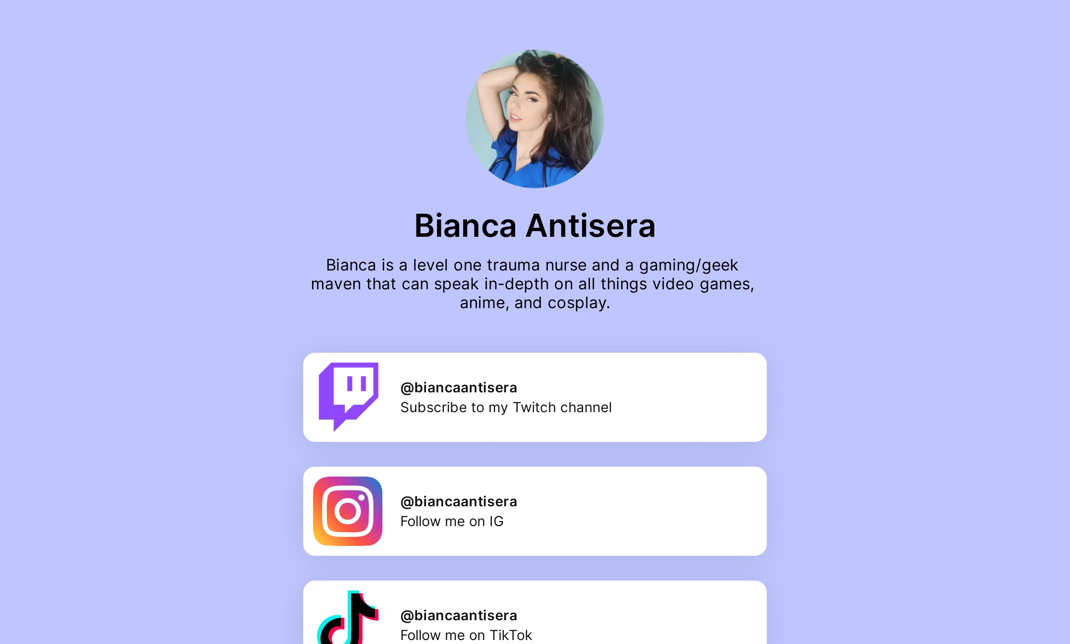 Bianca Antiseras Flowpage