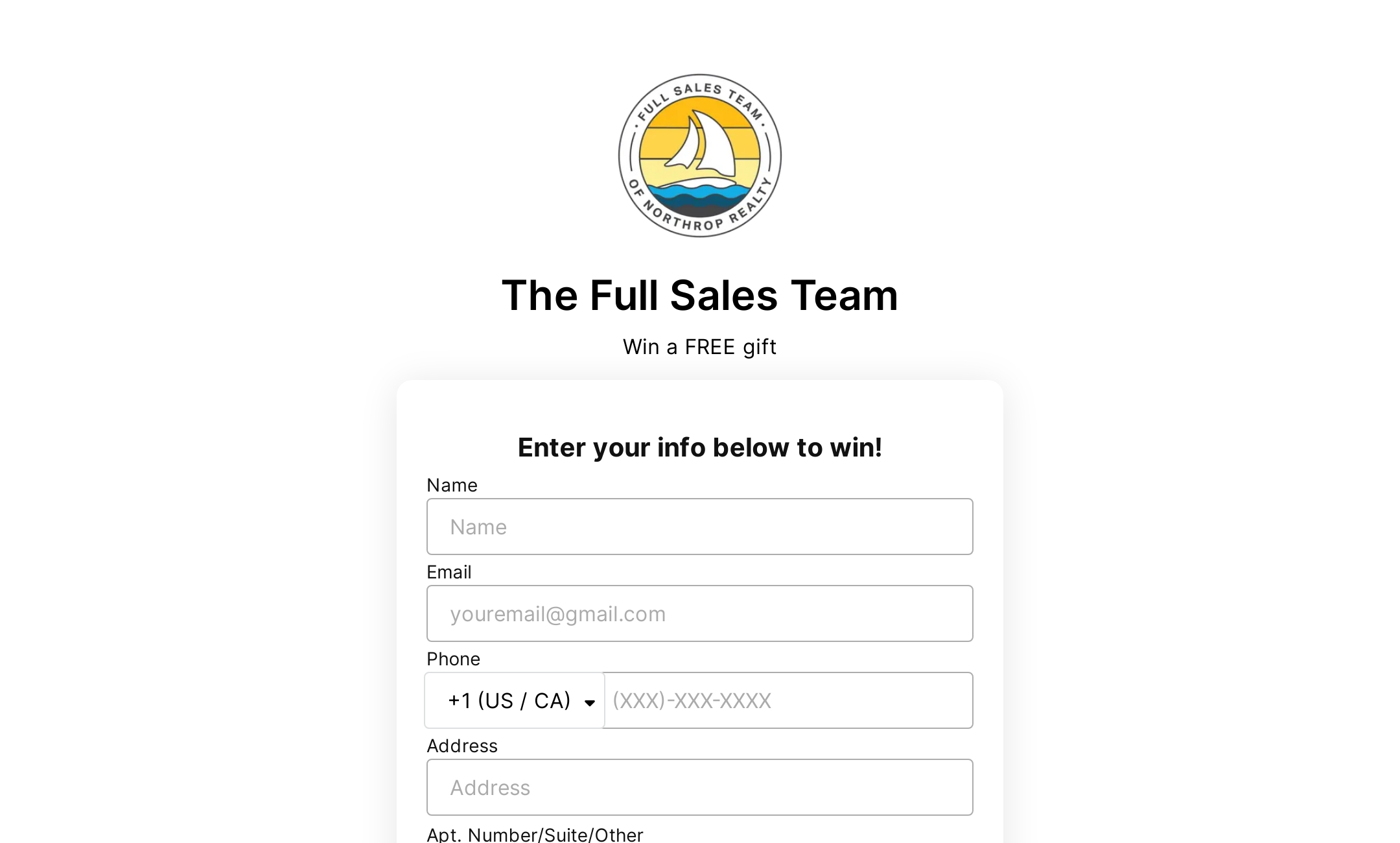 The Full Sales Team's Flowpage