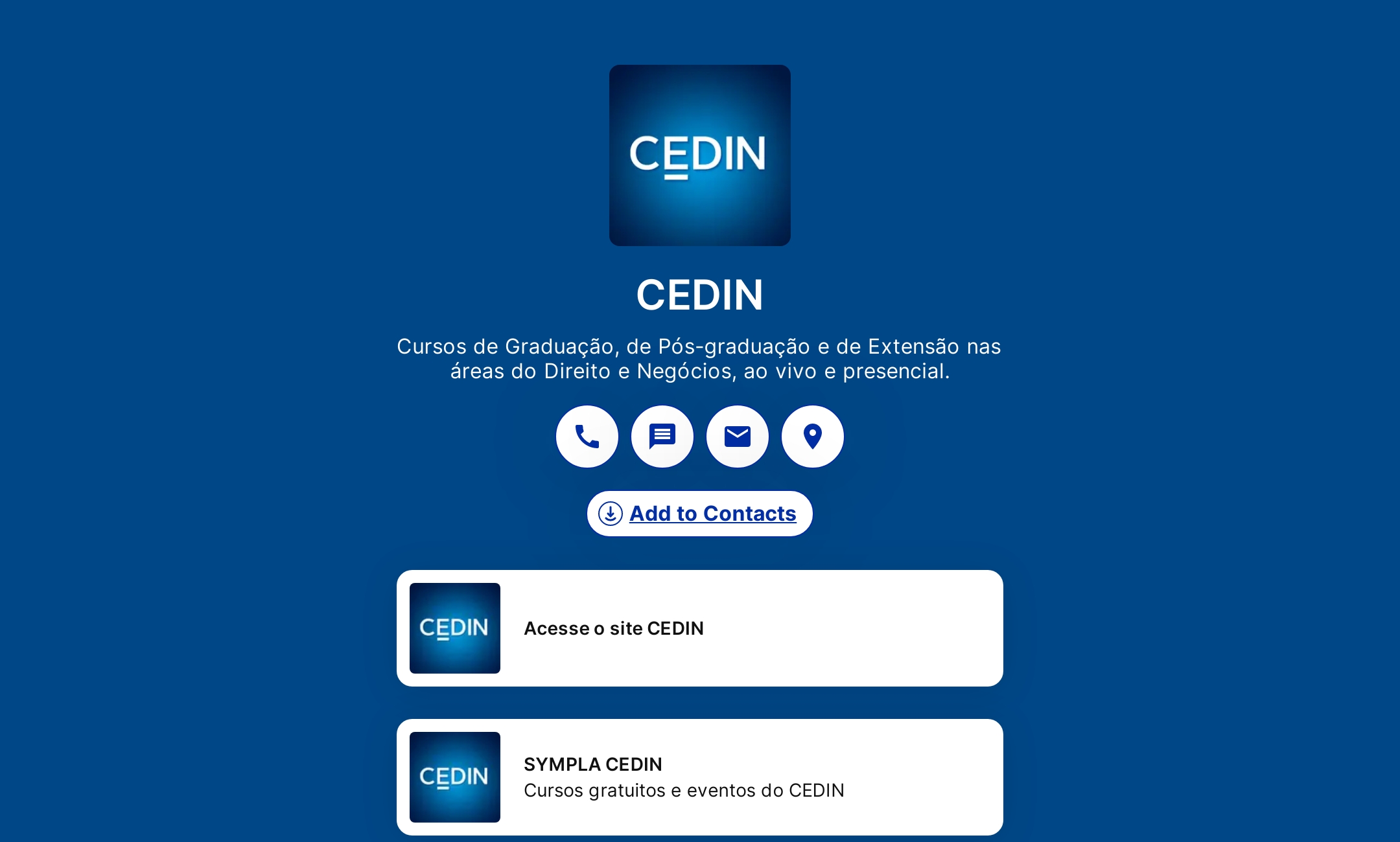 CEDIN's Flowpage