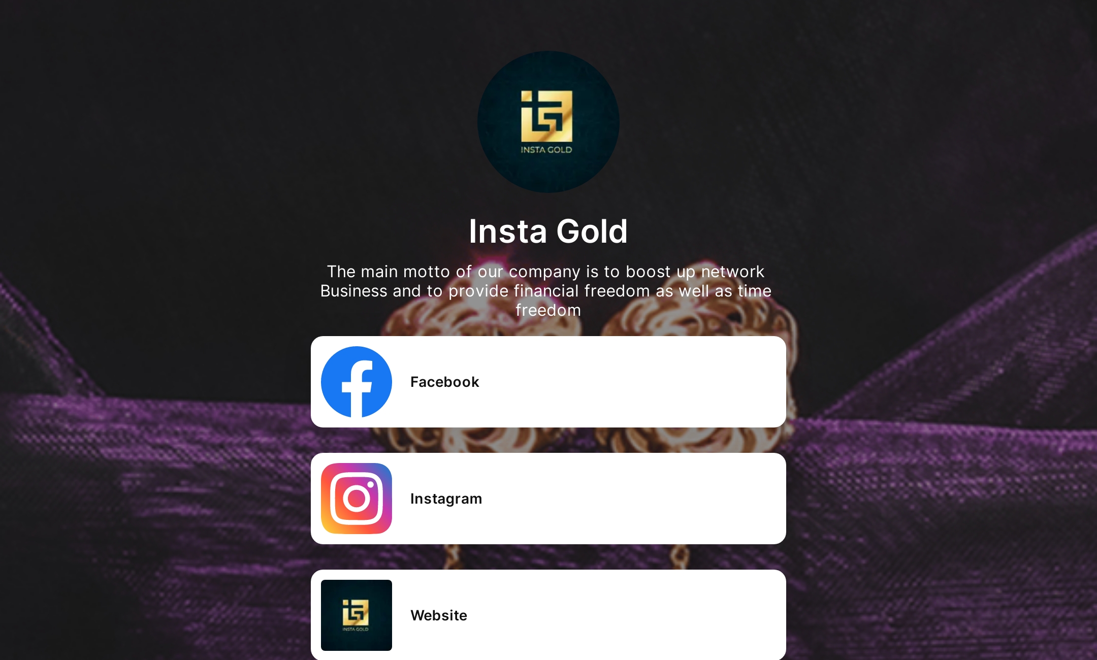 Insta Gold's Flowpage