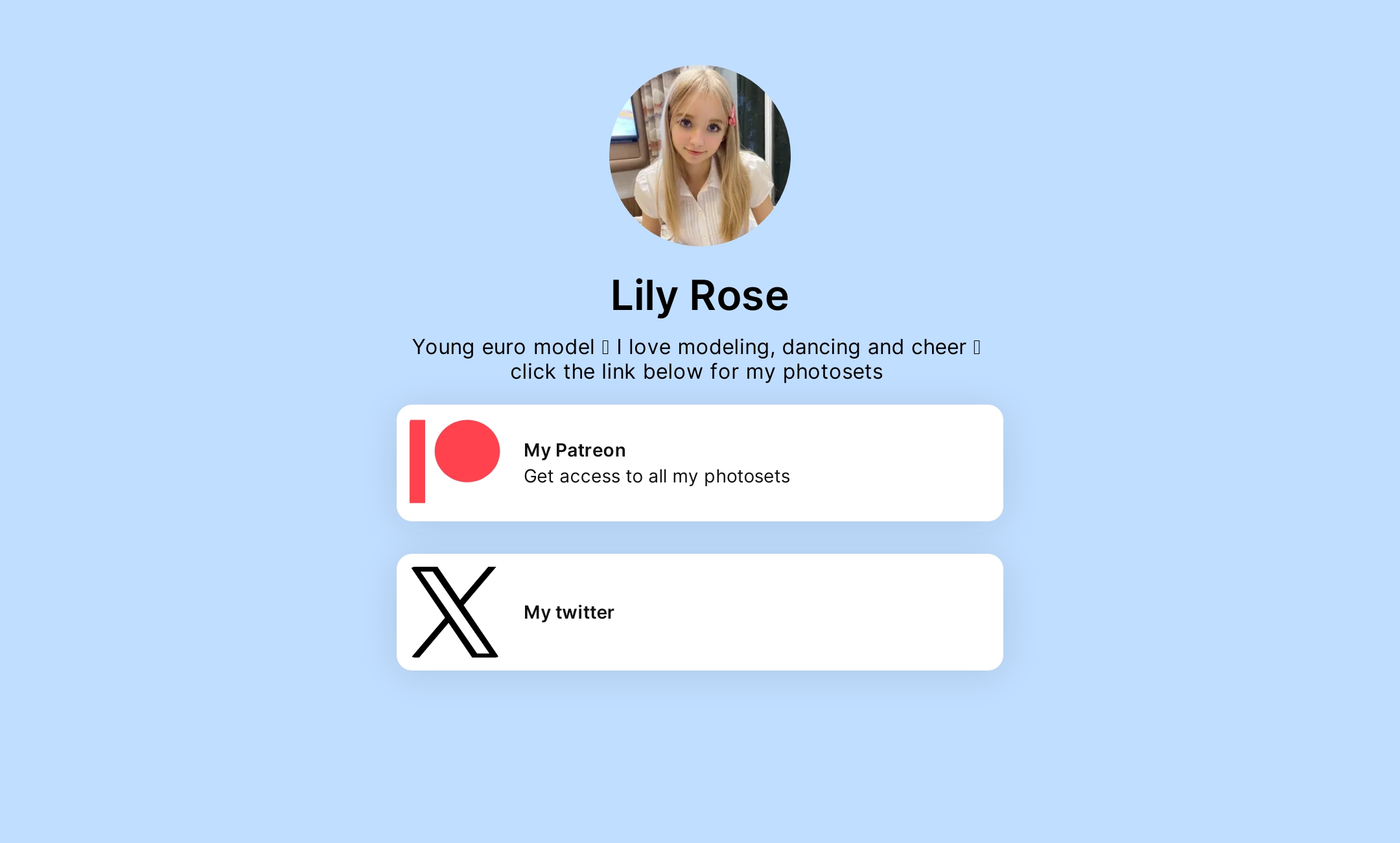 Lily Rose's Flowpage