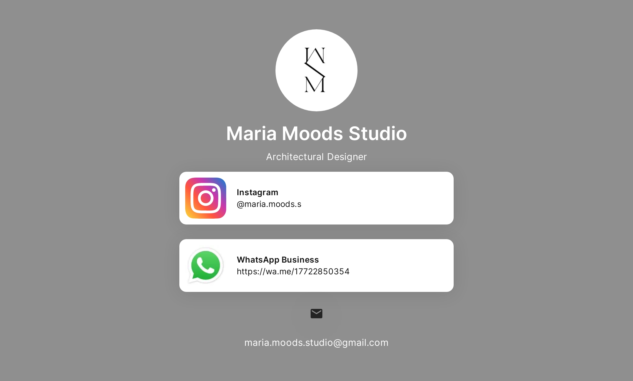Maria Moods Studio's Flowpage