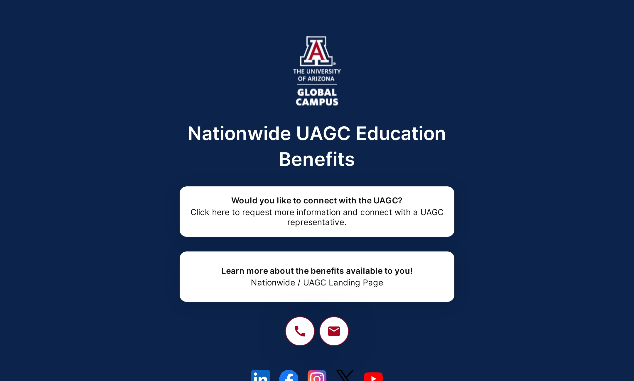 Nationwide UAGC Education Benefits' Flowpage