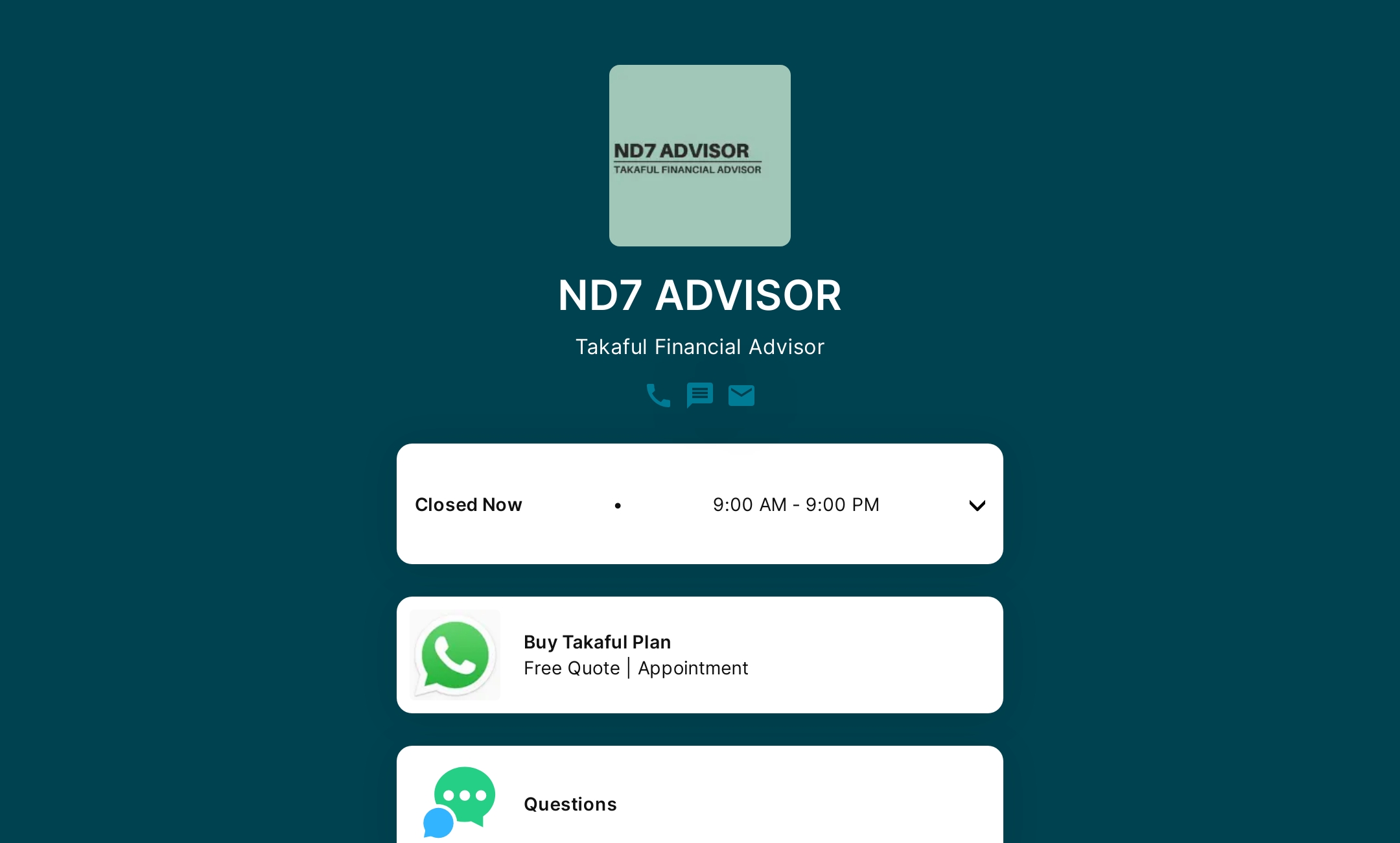 ND7 ADVISOR's Flowpage
