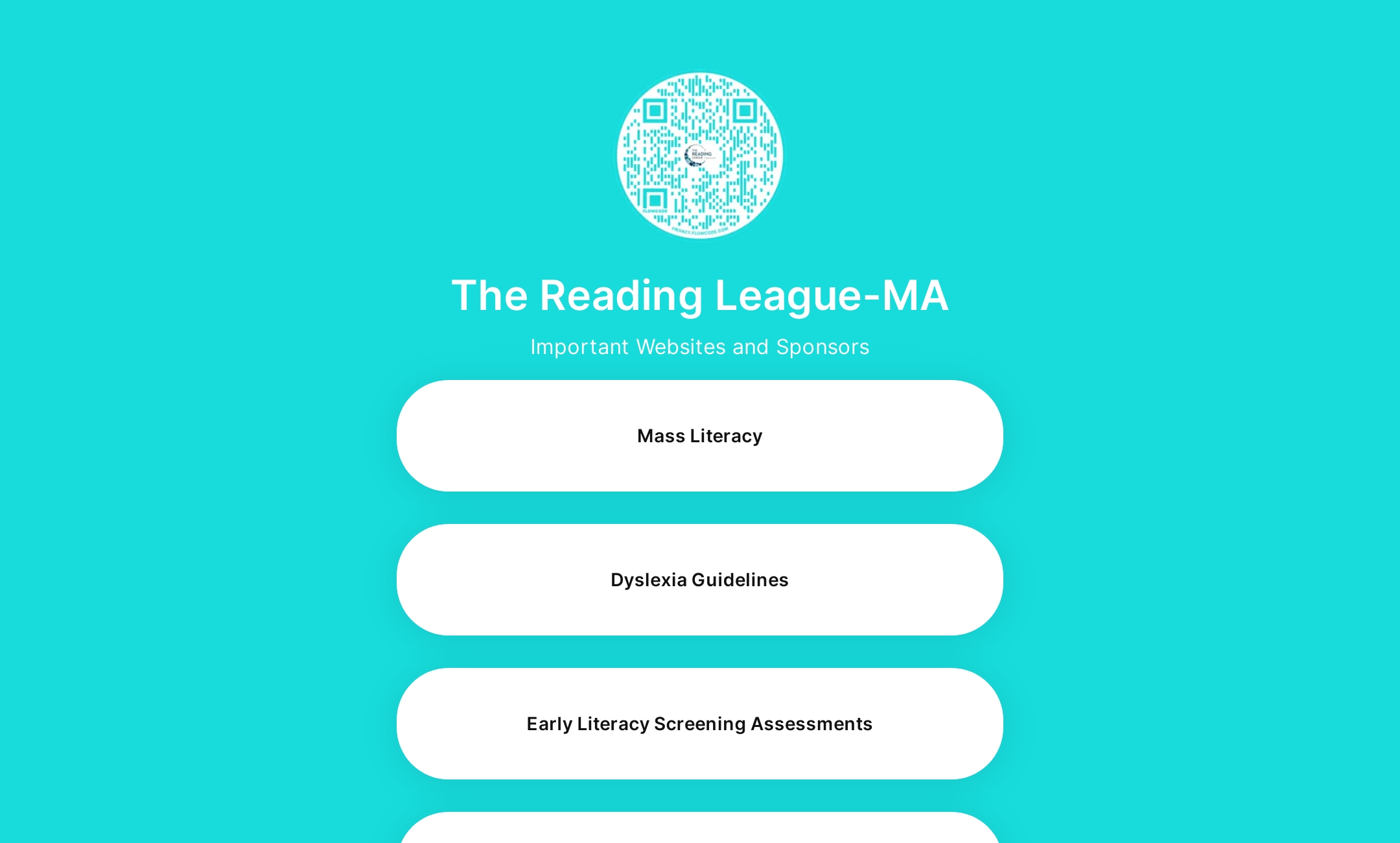 The Reading League-MA's Flowpage