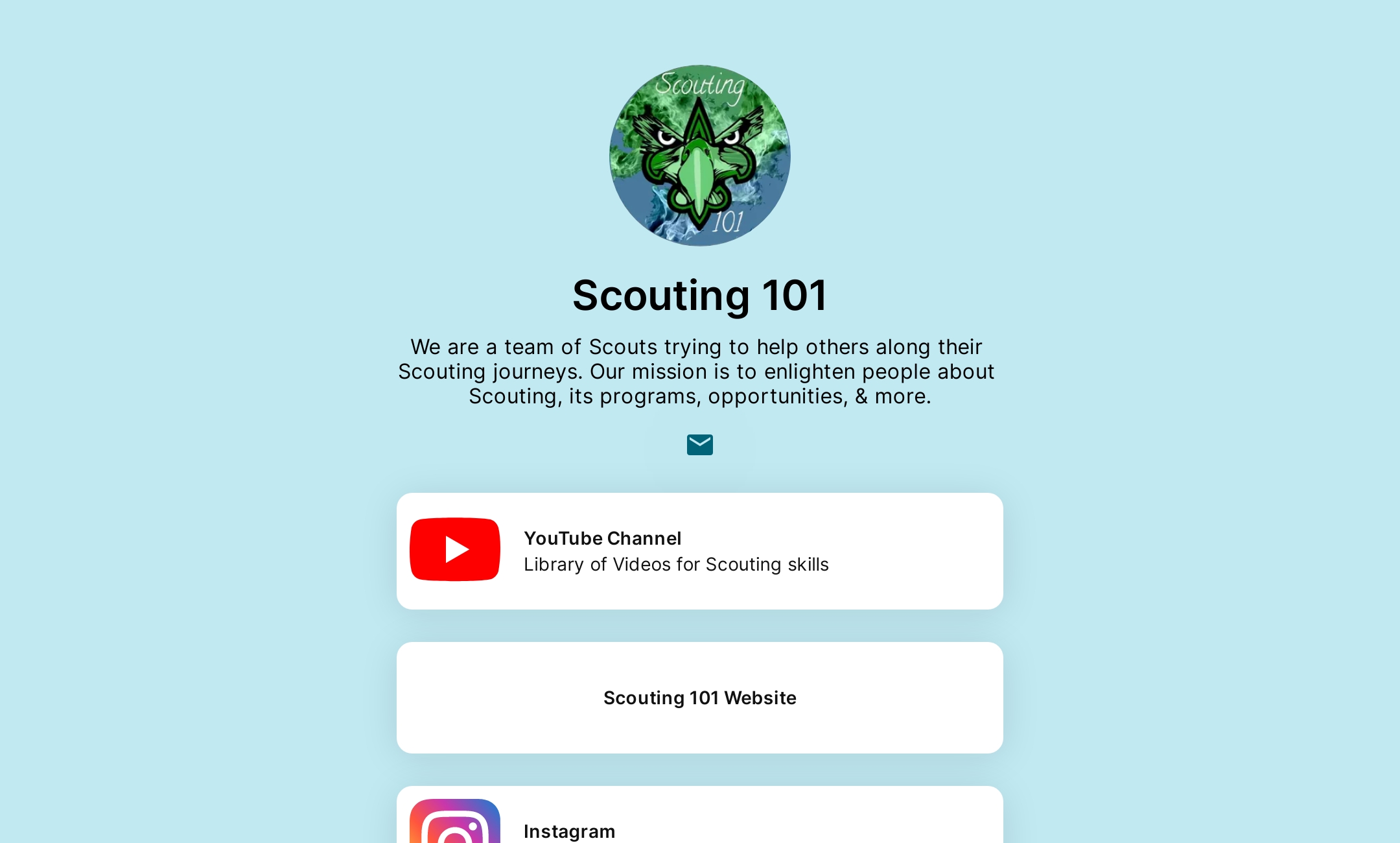 Scouting 101's Flowpage