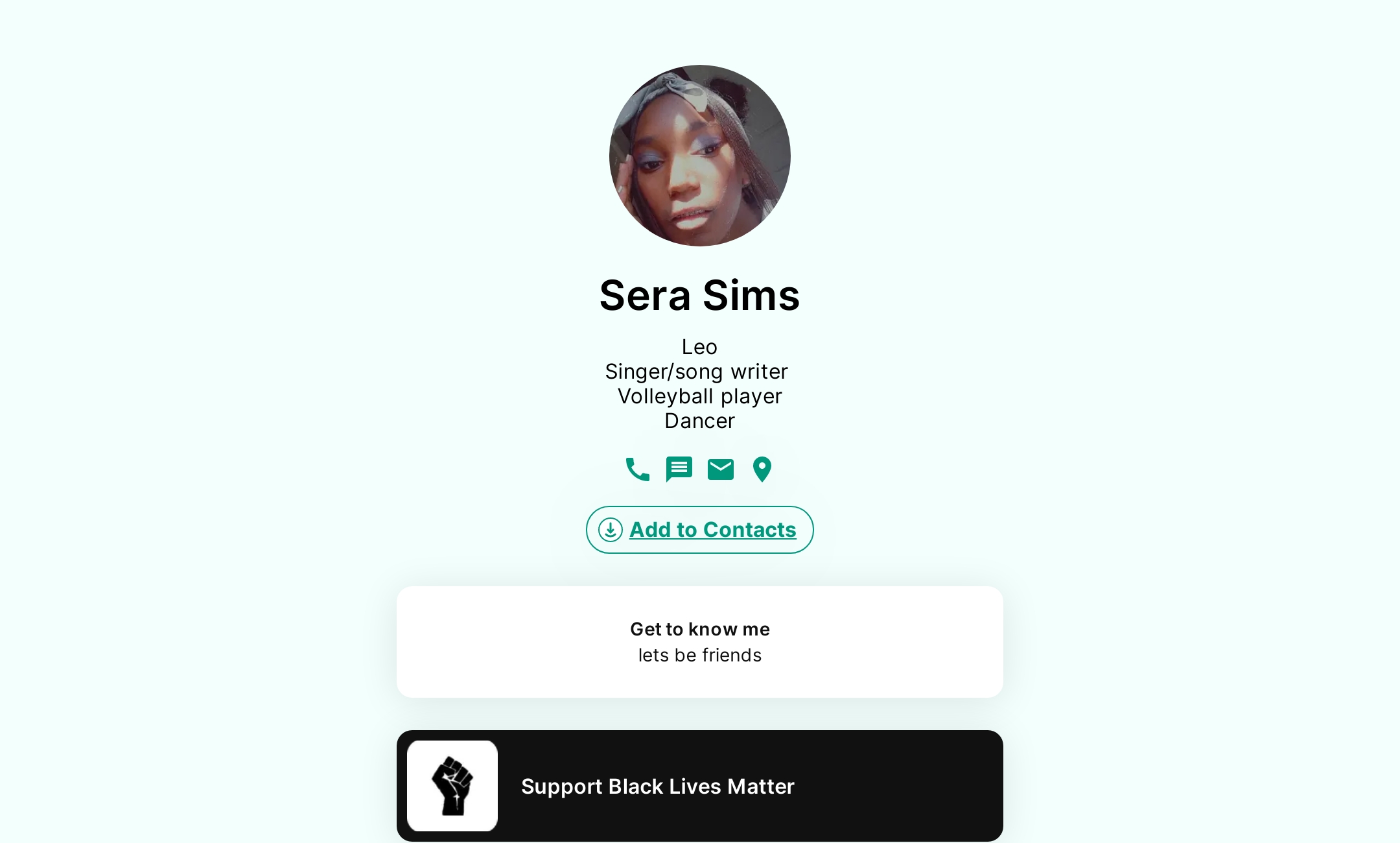 Sera Sims' Flowpage