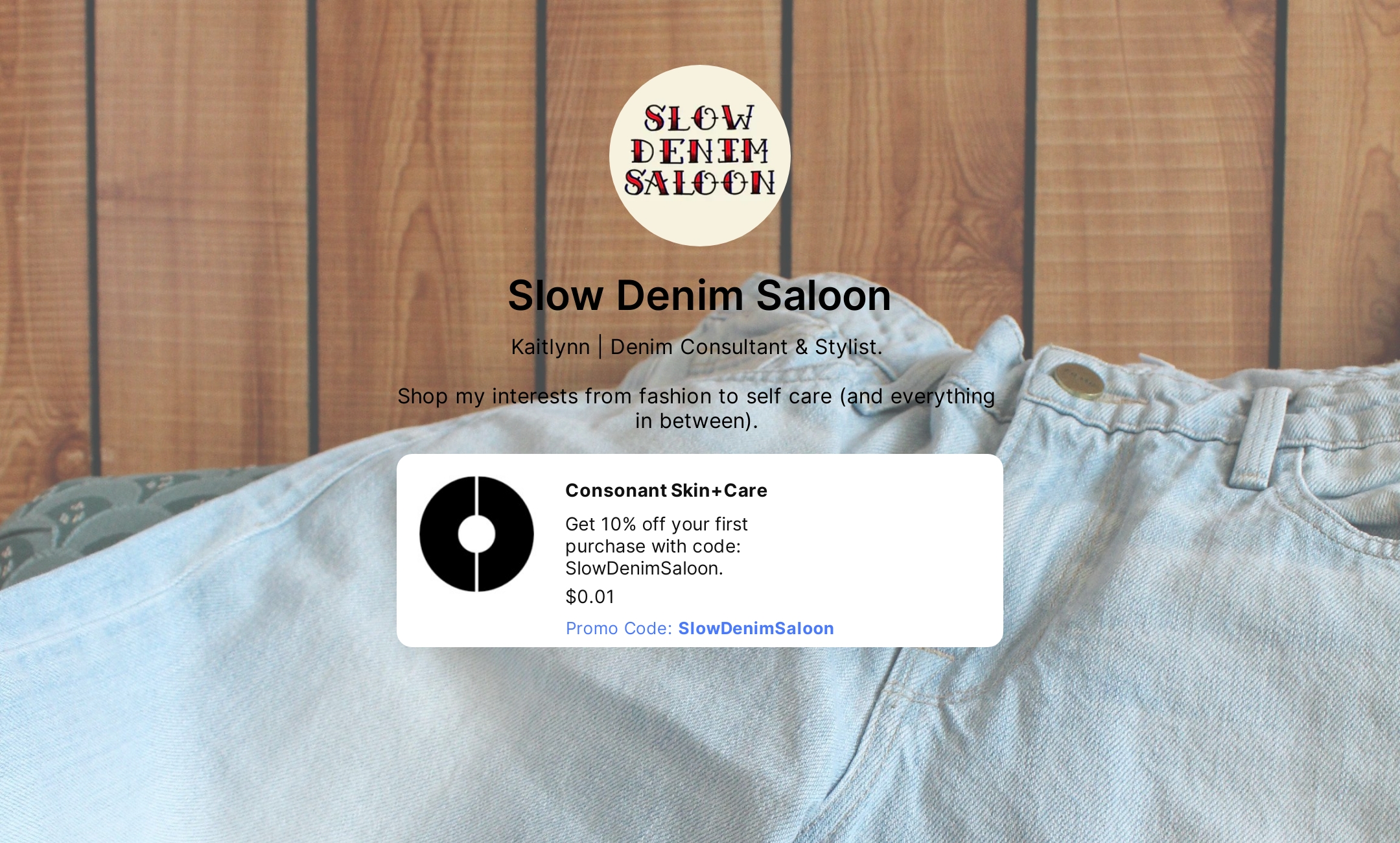 Slow Denim Saloon's Flowpage