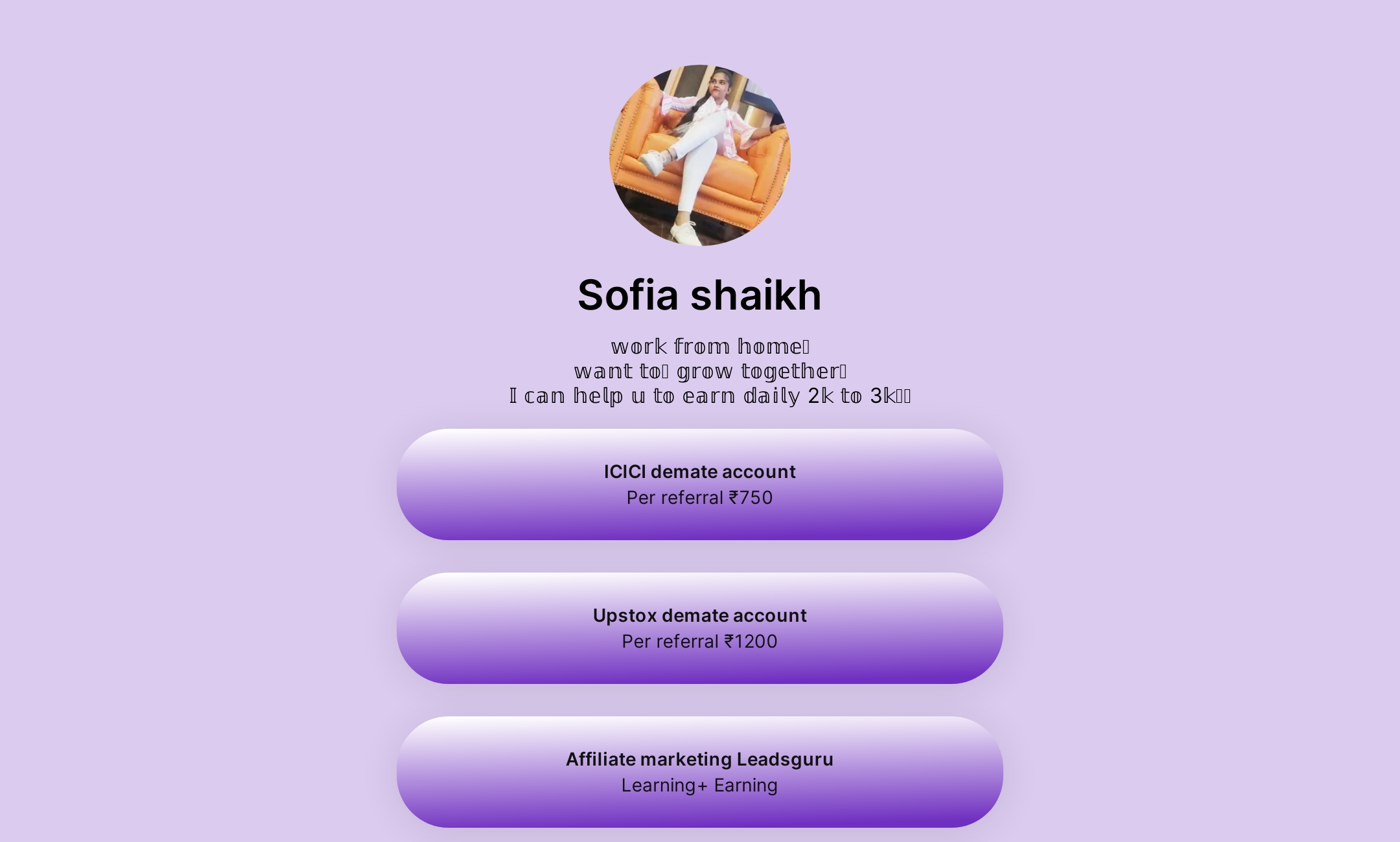 Sofia shaikh 's Flowpage