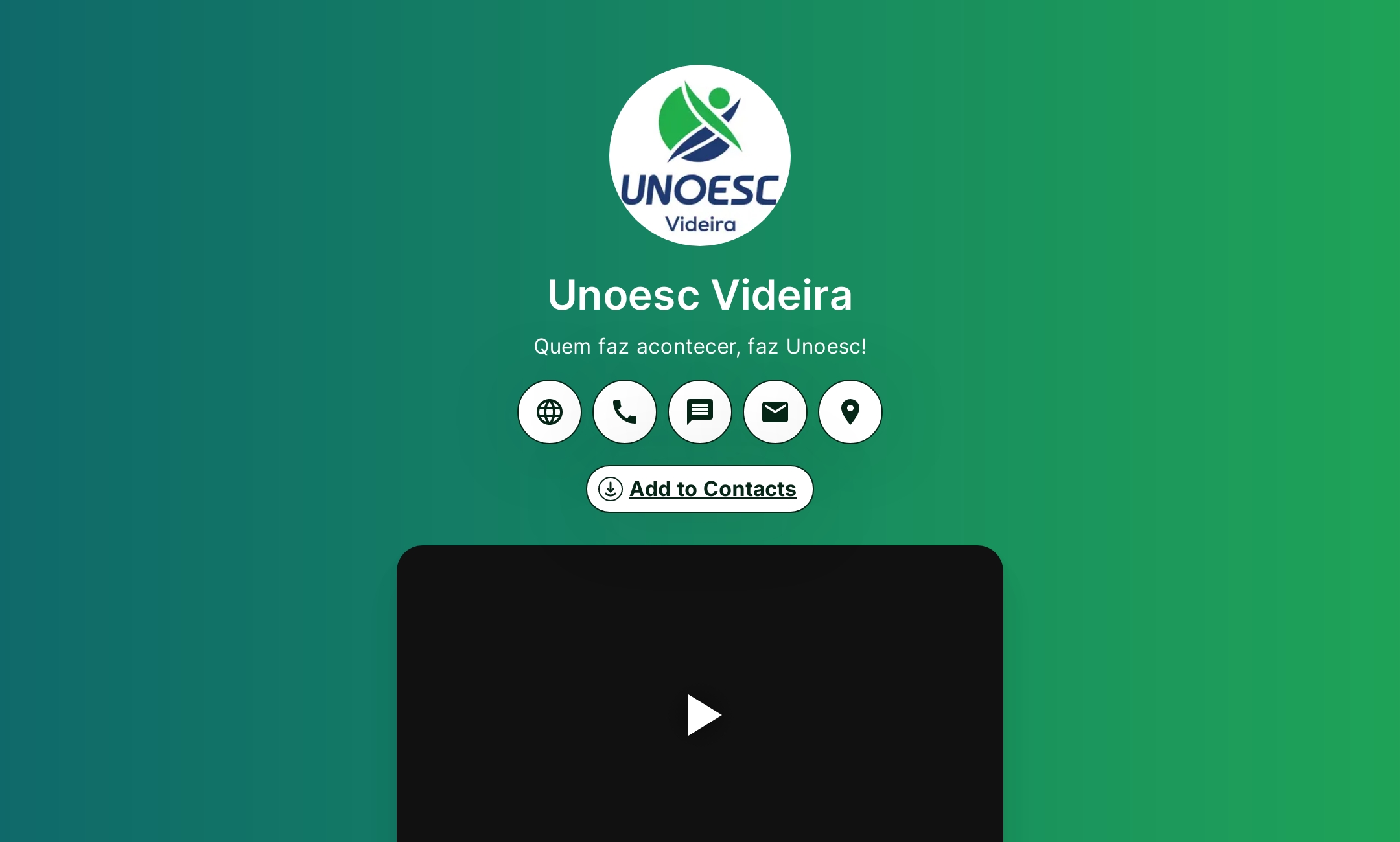 Unoesc Videira's Flowpage